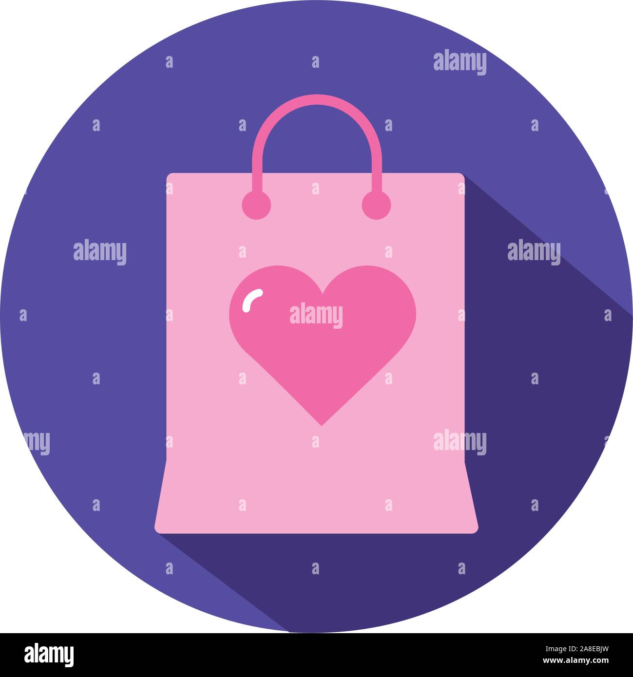 Isolated love bag vector design Stock Vector Image & Art - Alamy