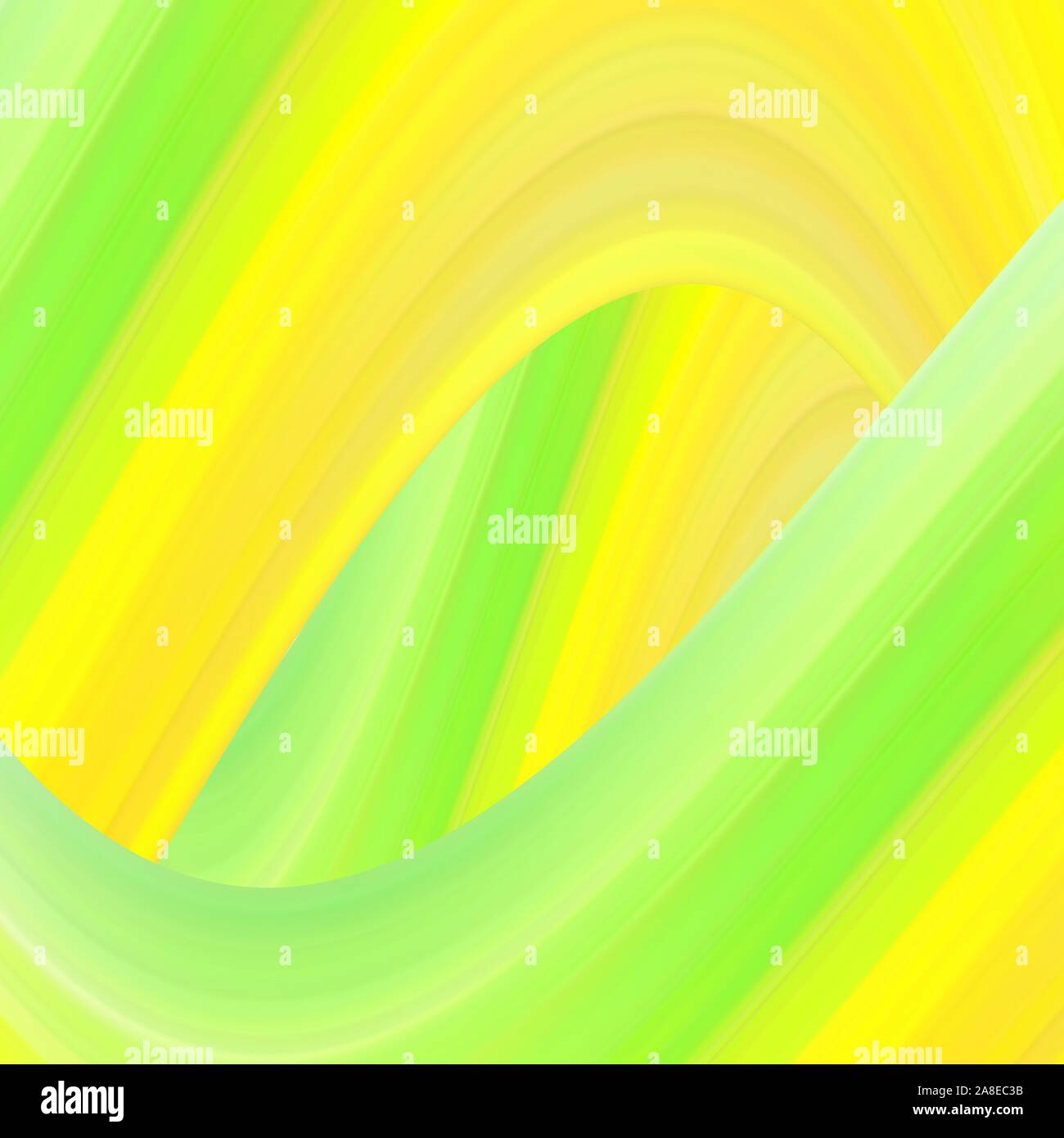 green and yellow wave background. Paint streams. Vector abstract ...