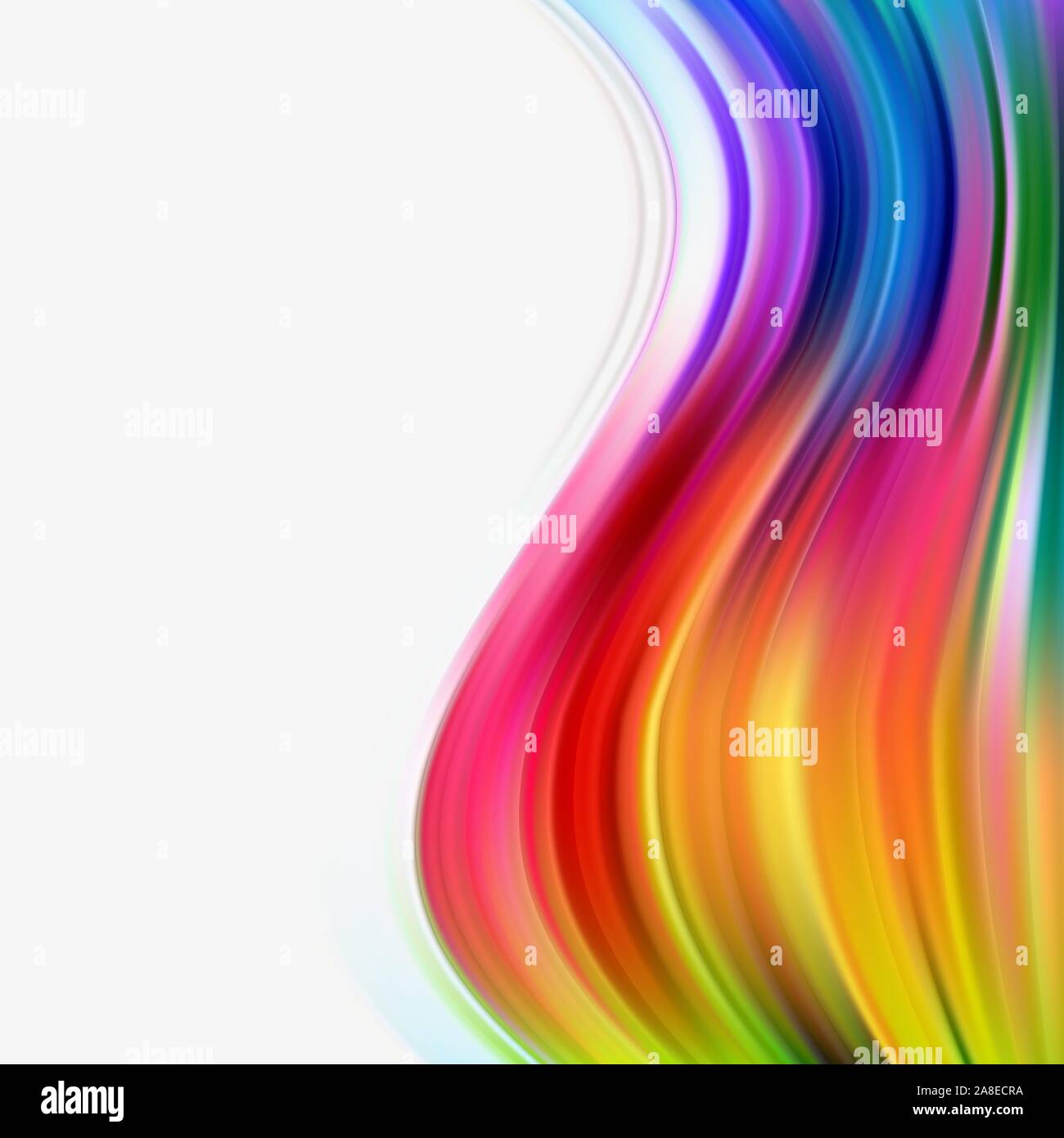 Colored vertical stream acrylic paint Abstract vector background. eps ...
