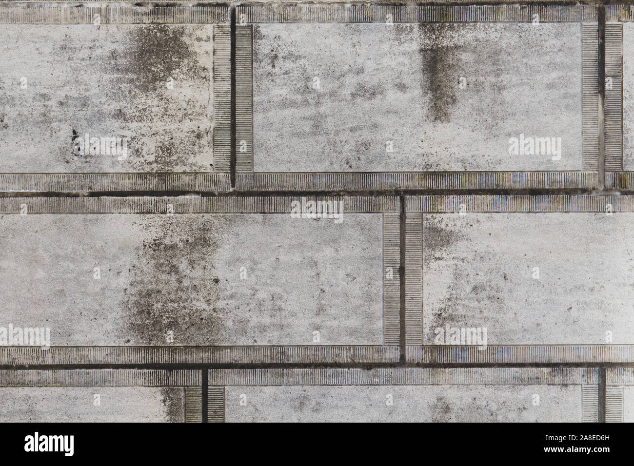 A brick structure viewed up close shows the texture and wear of its ...