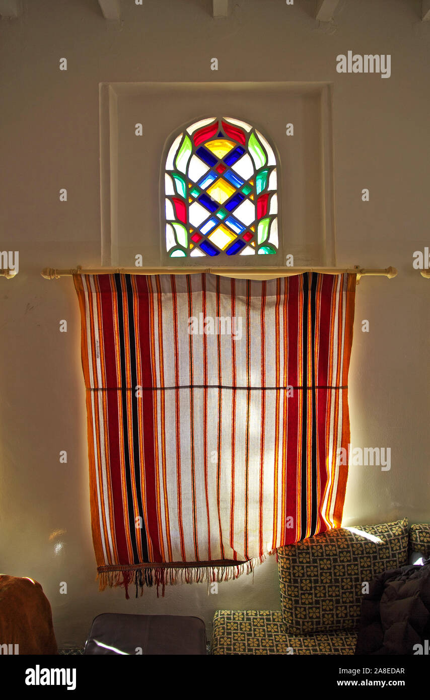 Sana, Yemen - 30 Dec 2012: The windows in the arab house in Sana'a ...