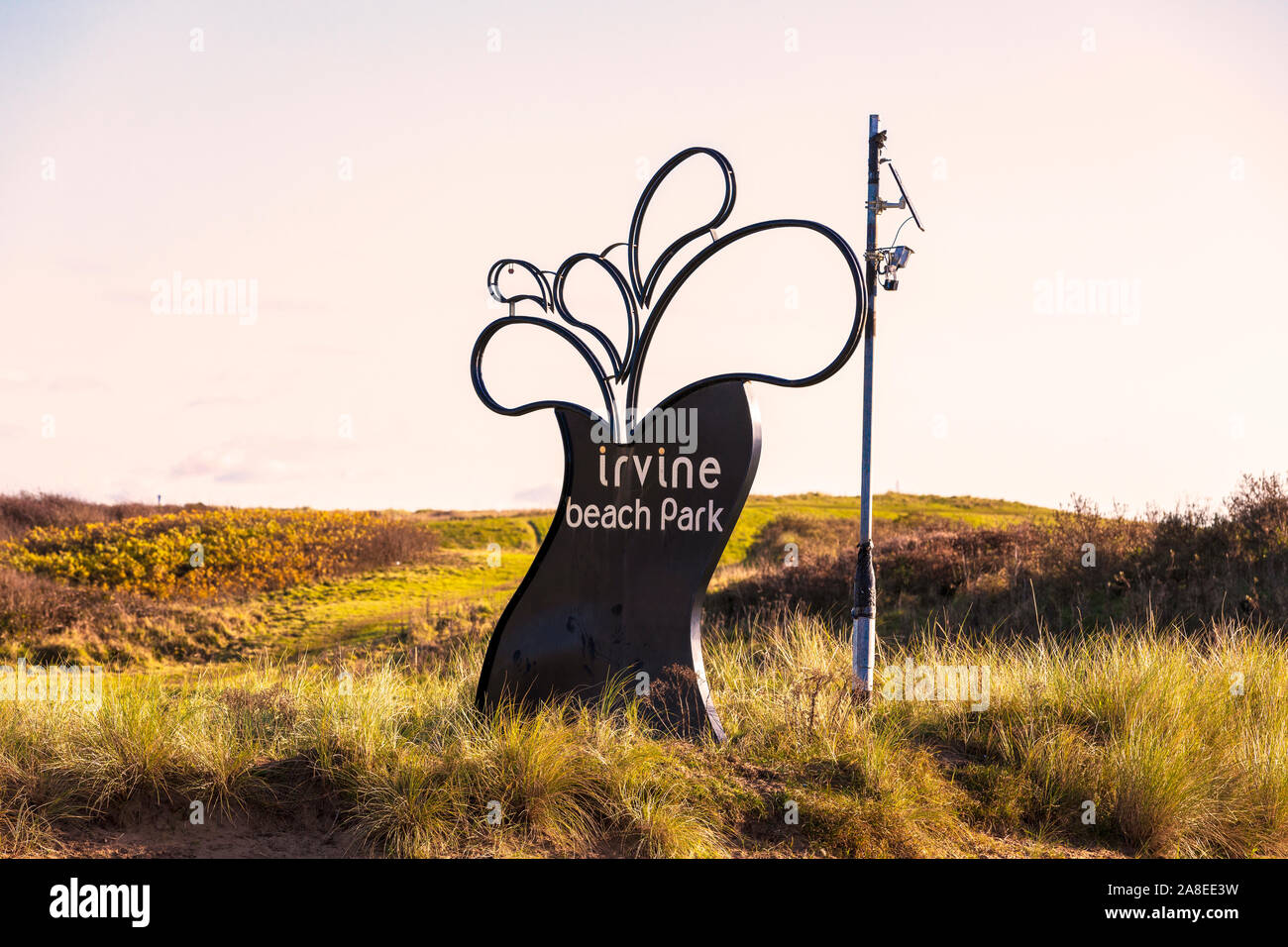 Irvine Beach Park, Irvine, Ayrshire, Scotland, UK Stock Photo - Alamy