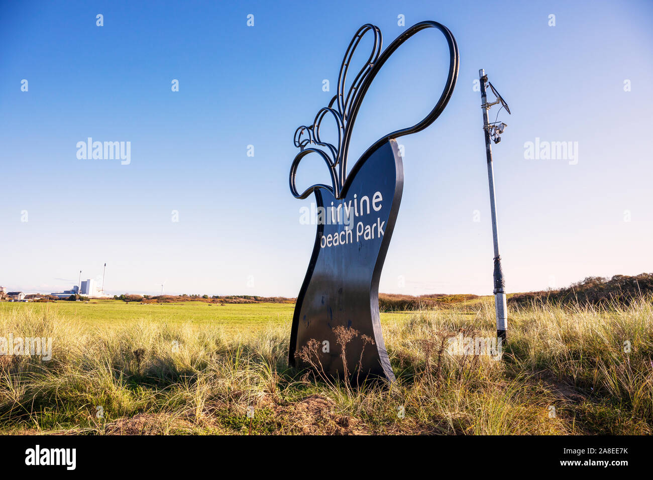 Irvine beach park ayrshire hi-res stock photography and images - Alamy