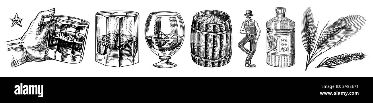 Victorian engraving alcohol hi-res stock photography and images - Alamy