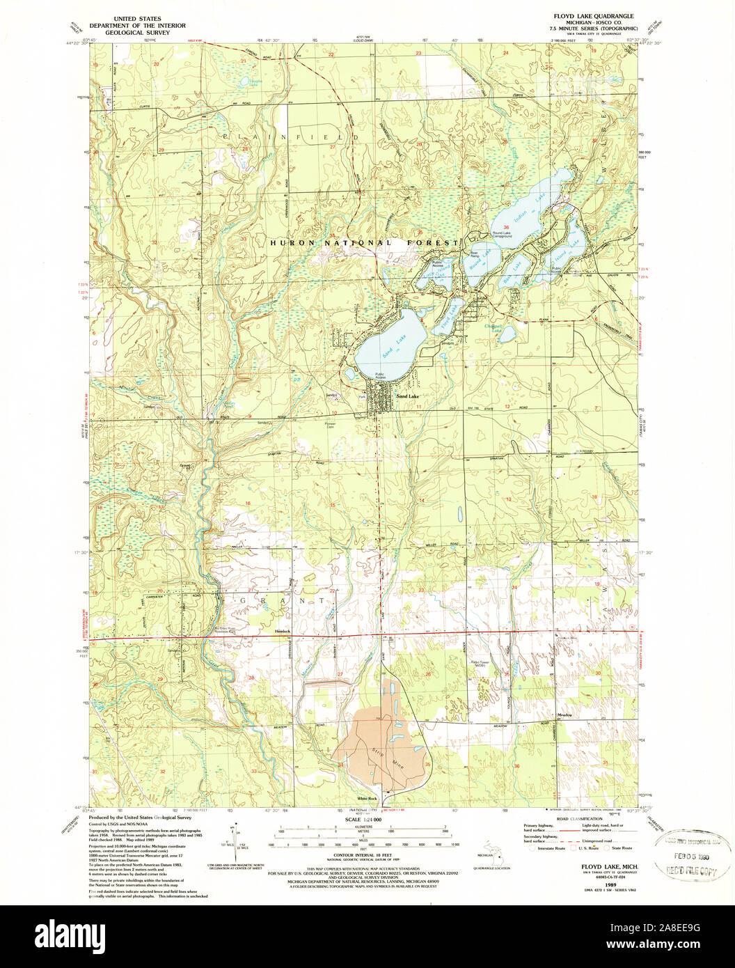 Map of floyd Cut Out Stock Images & Pictures - Alamy
