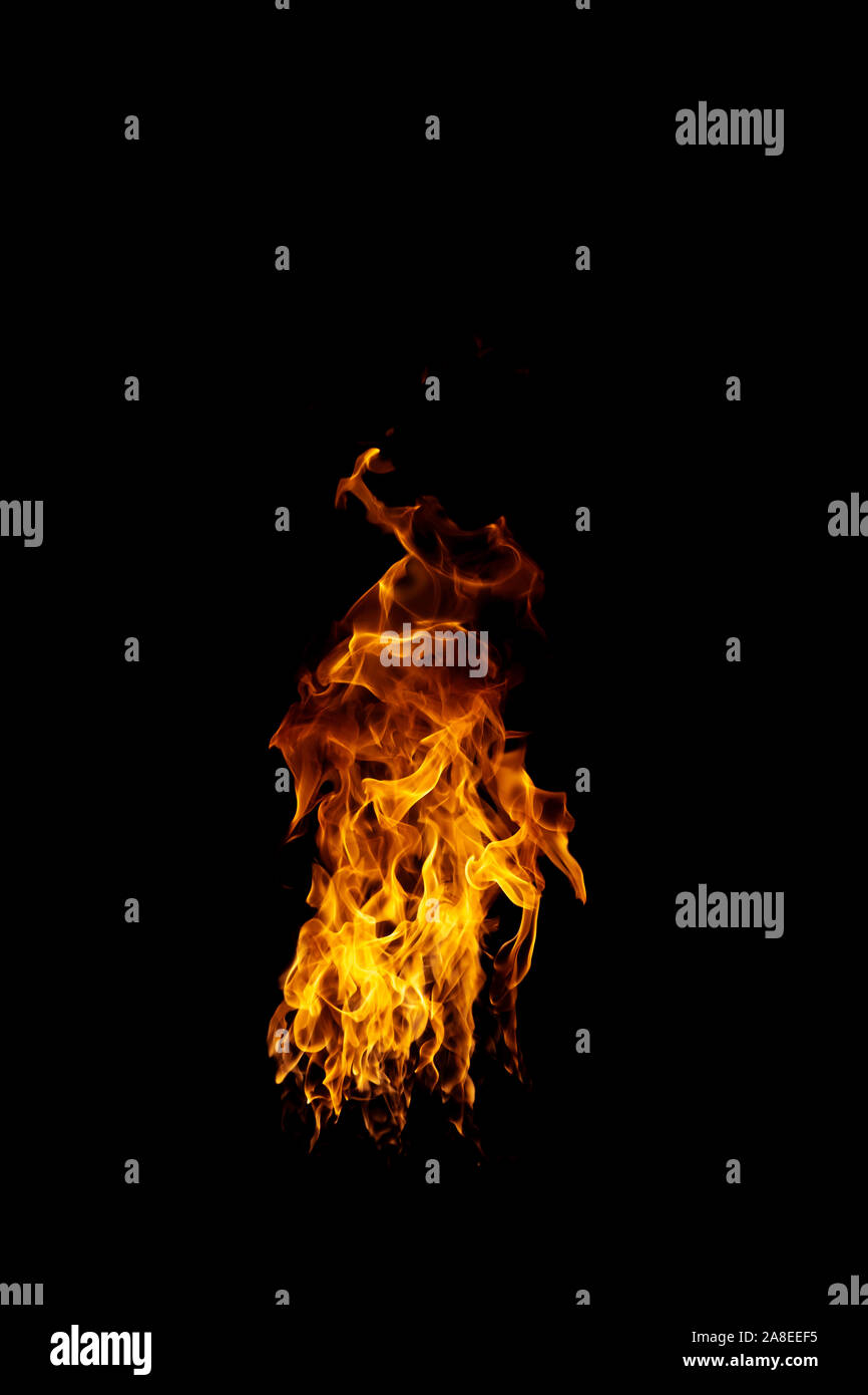 Real fire flames burn movement hi-res stock photography and images - Alamy