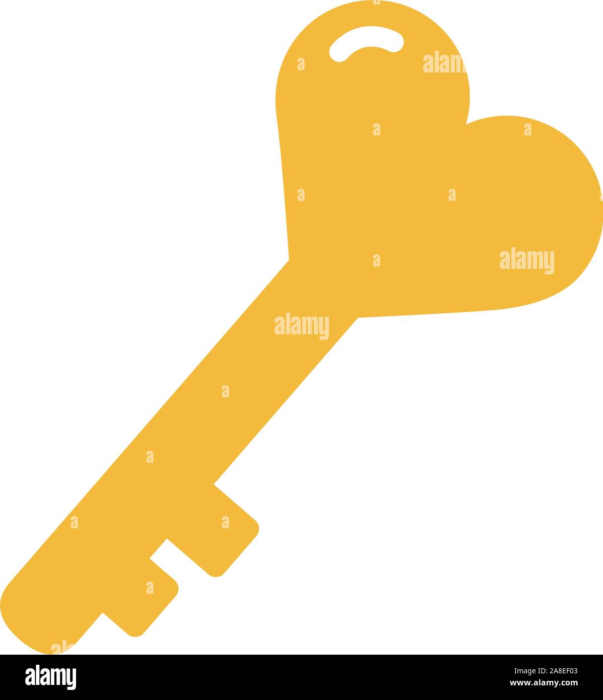 Isolated love key vector design Stock Vector Image & Art - Alamy