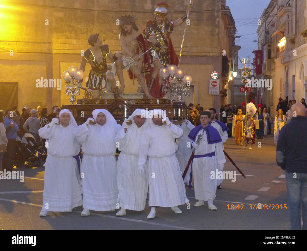 Easter ceremonies in Malta Stock Photo - Alamy