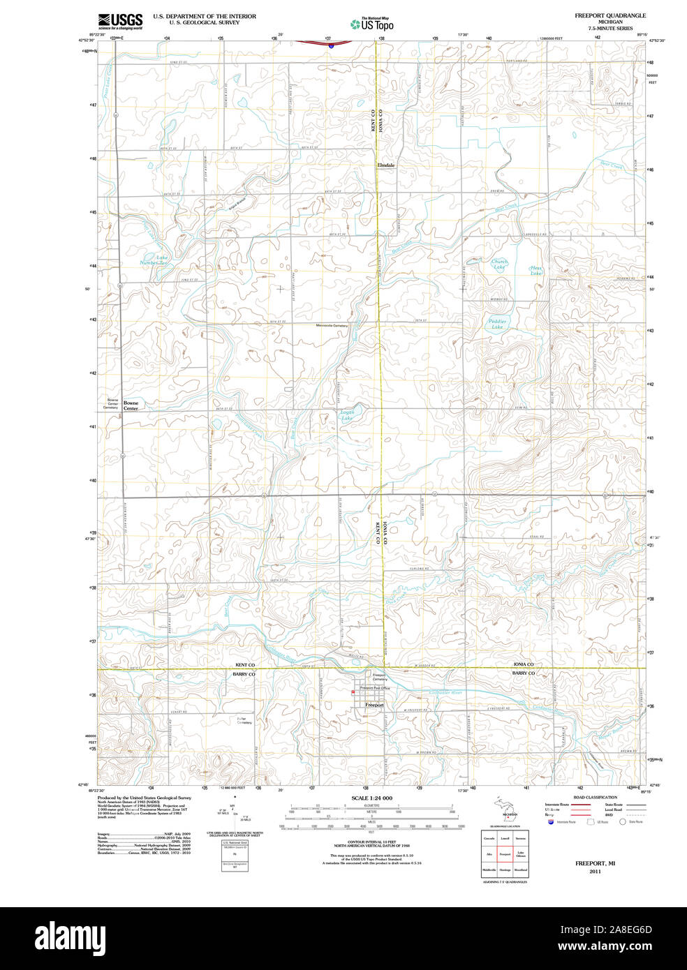 Freeport map hi-res stock photography and images - Alamy