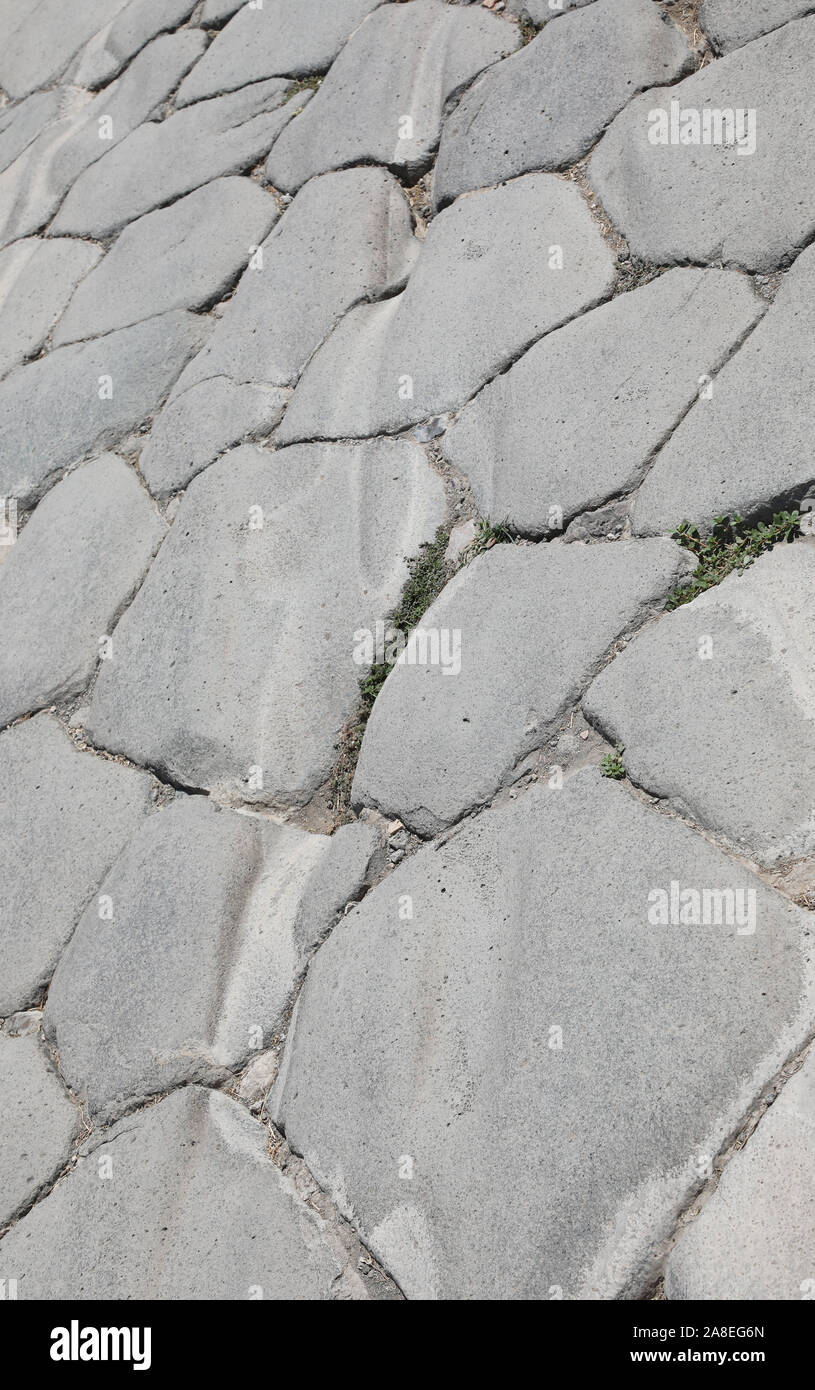 Ancient Roman Concrete Roads