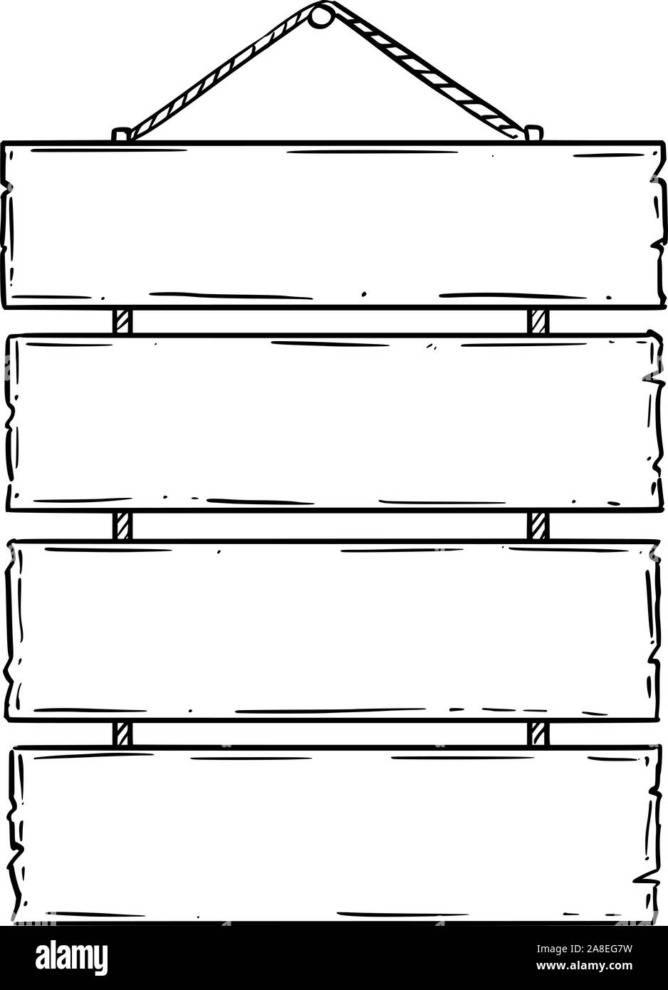 Four boards Stock Vector Images - Alamy