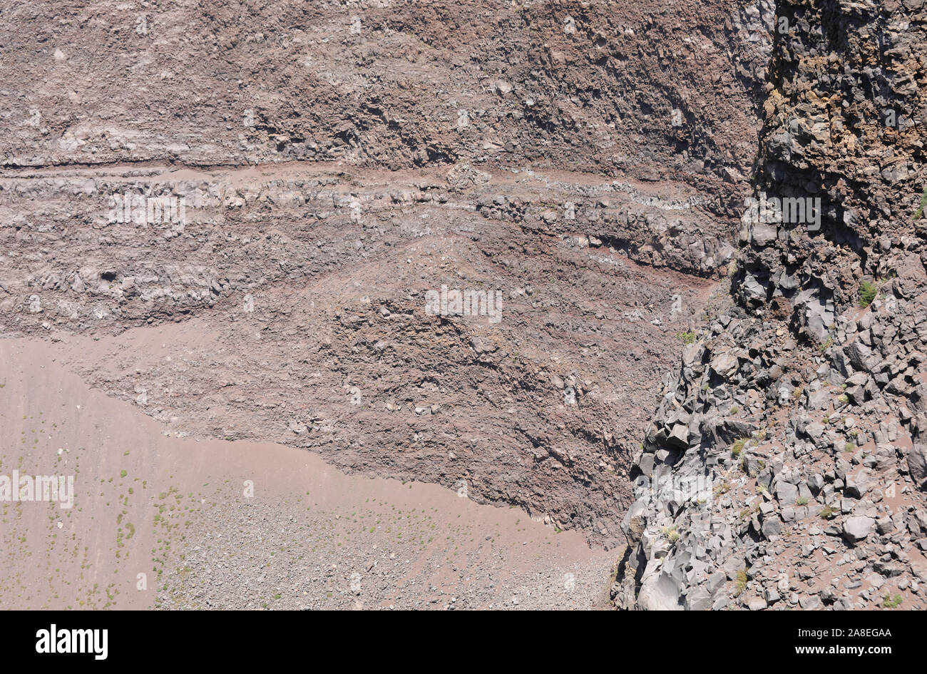 View inside crater mount vesuvius hi-res stock photography and images ...