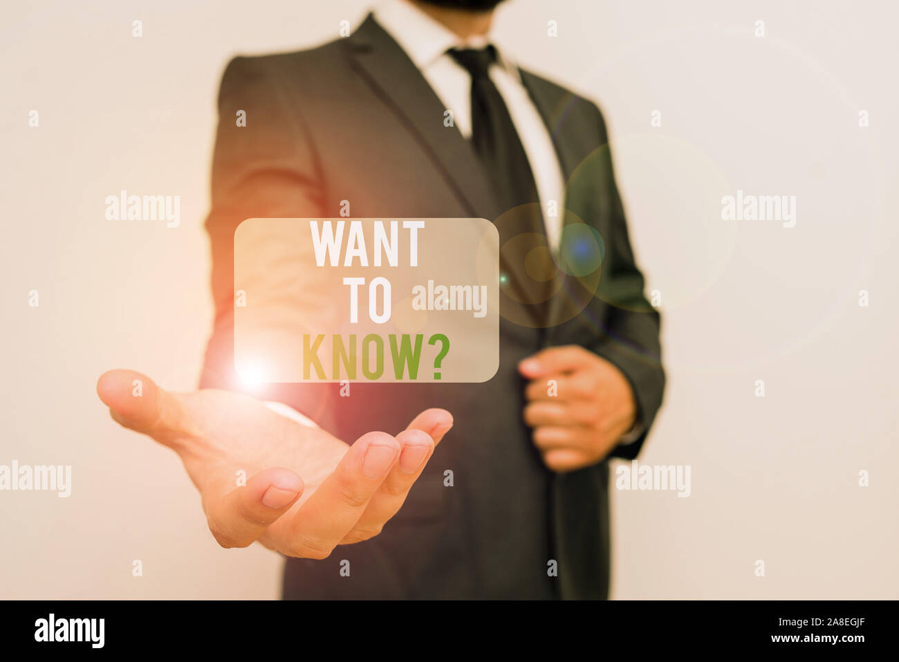 Handwriting text Want To Know Question. Conceptual photo Request for ...