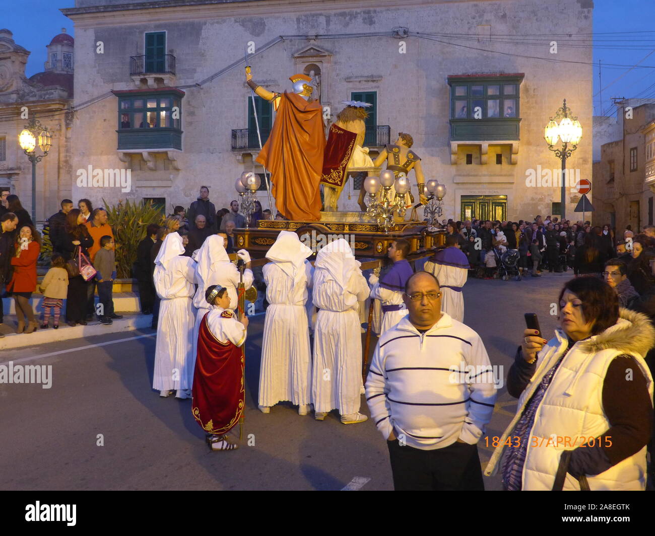 Easter ceremonies in Malta Stock Photo - Alamy