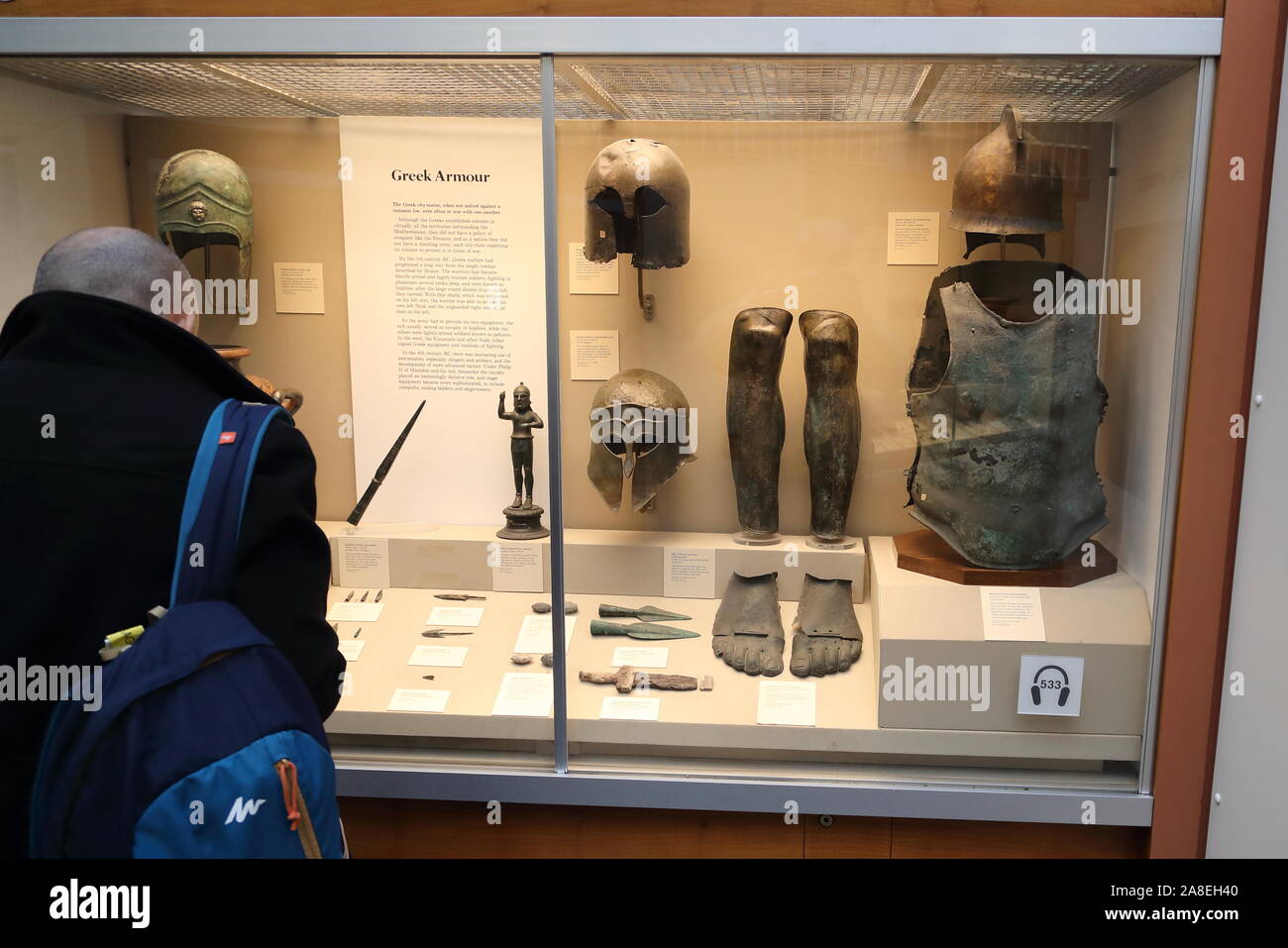 Armour armour display hi-res stock photography and images - Alamy