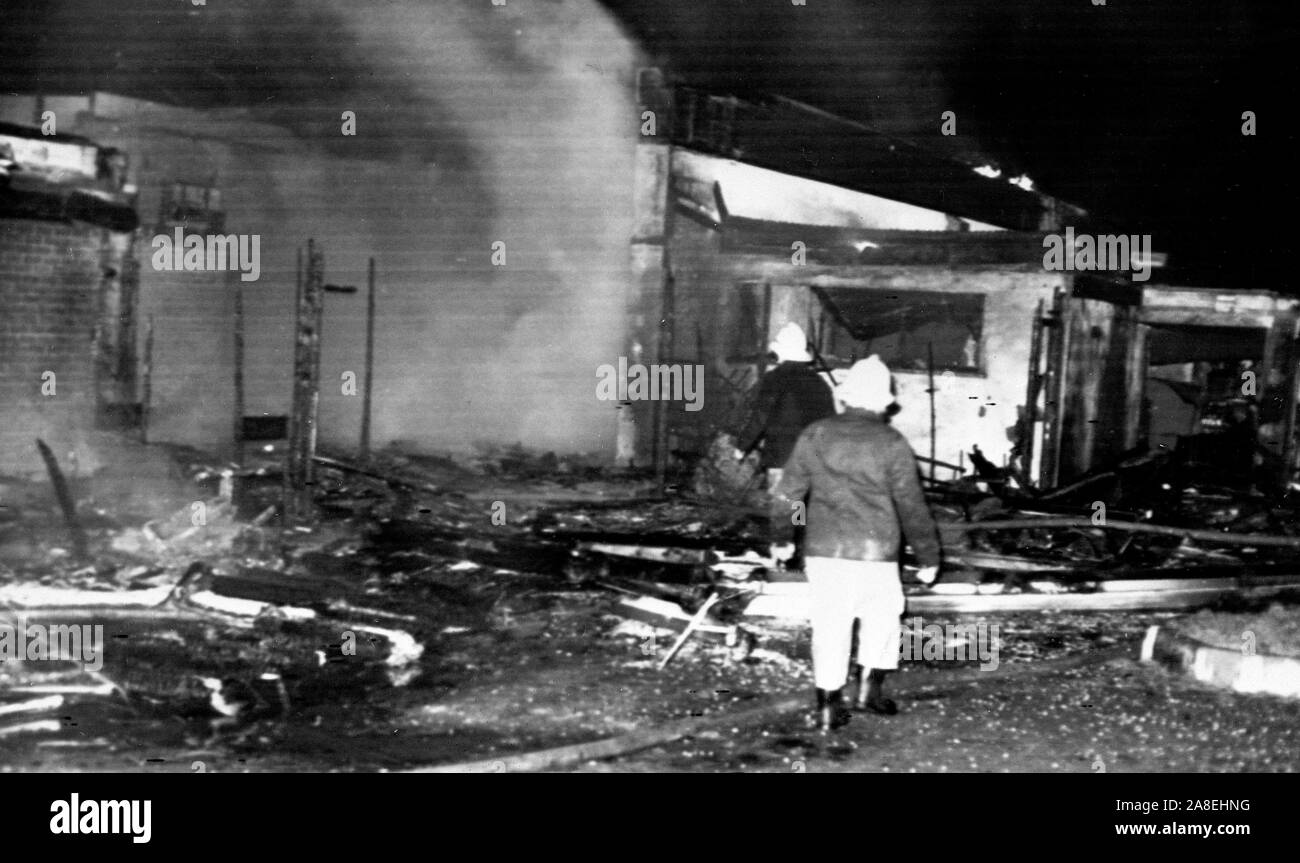 La mon restaurant bombing Black and White Stock Photos & Images - Alamy