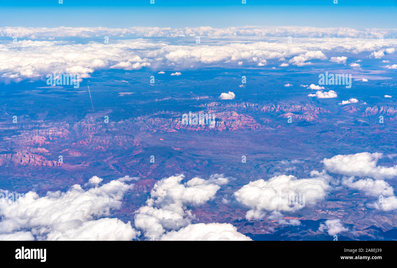 Aerial view of Sedona Verde Valley in Arizona, USA Stock Photo - Alamy