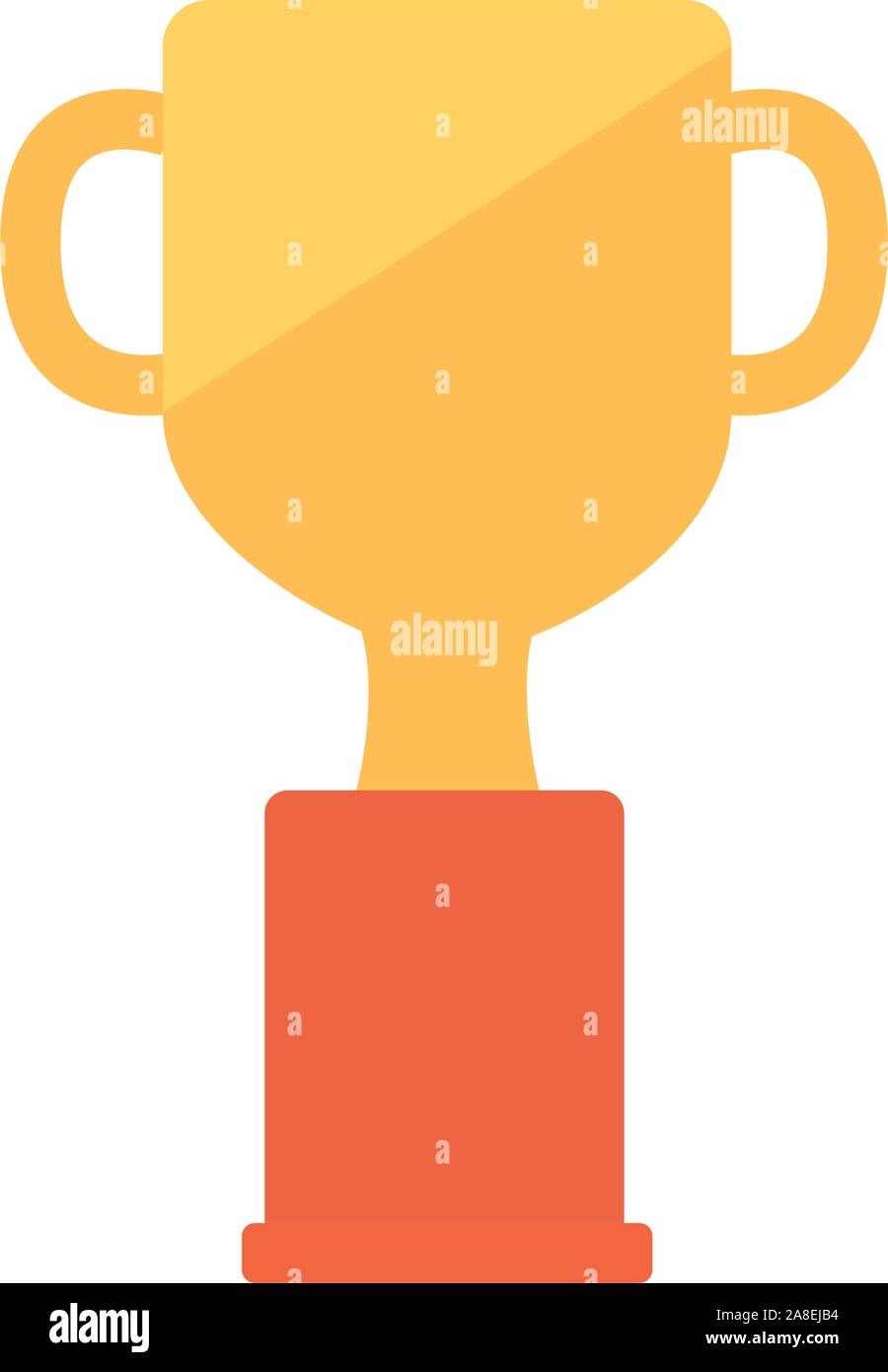 Isolated gold trophy icon vector design Stock Vector Image & Art - Alamy