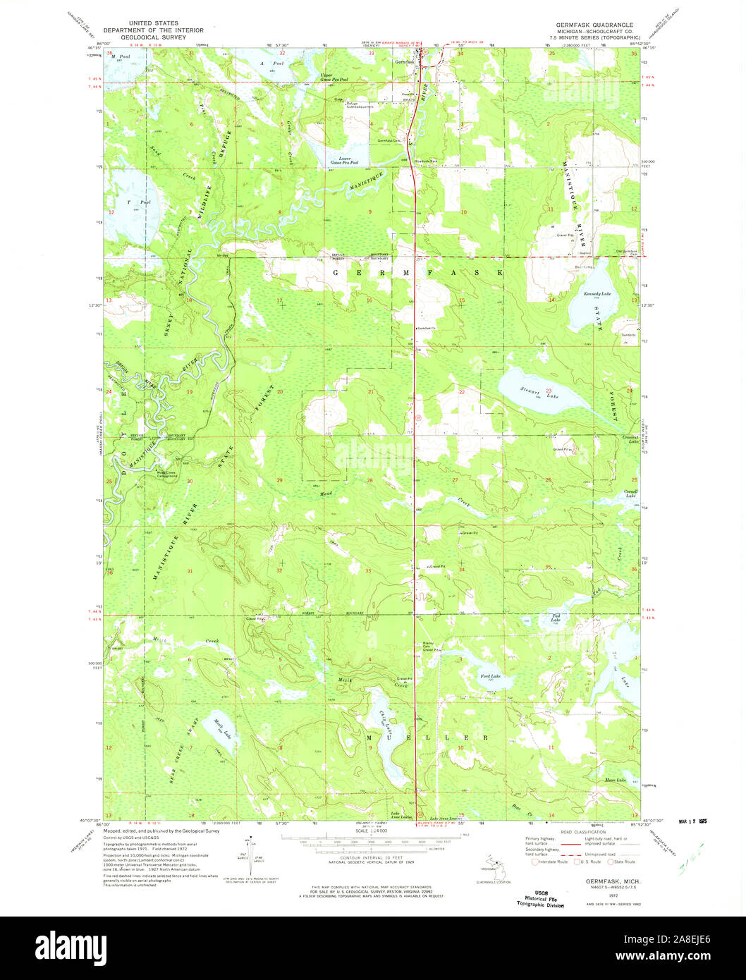 Map of germfask hi-res stock photography and images - Alamy