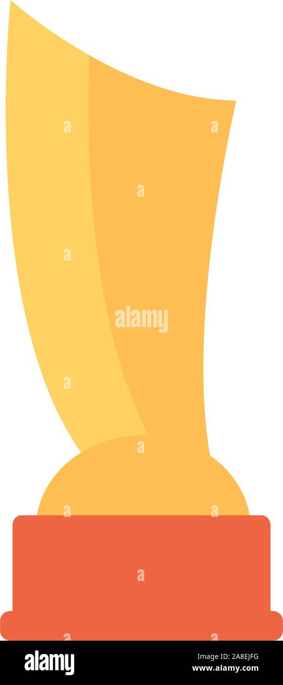 Isolated gold trophy icon vector design Stock Vector Image & Art - Alamy