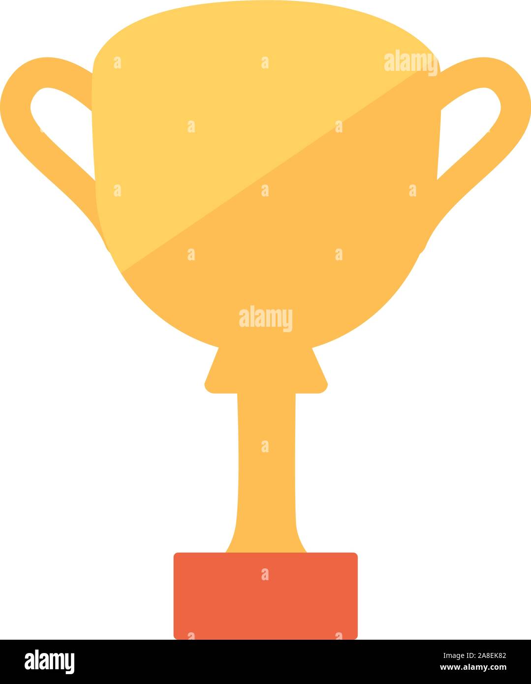 Isolated gold trophy icon vector design Stock Vector Image & Art - Alamy