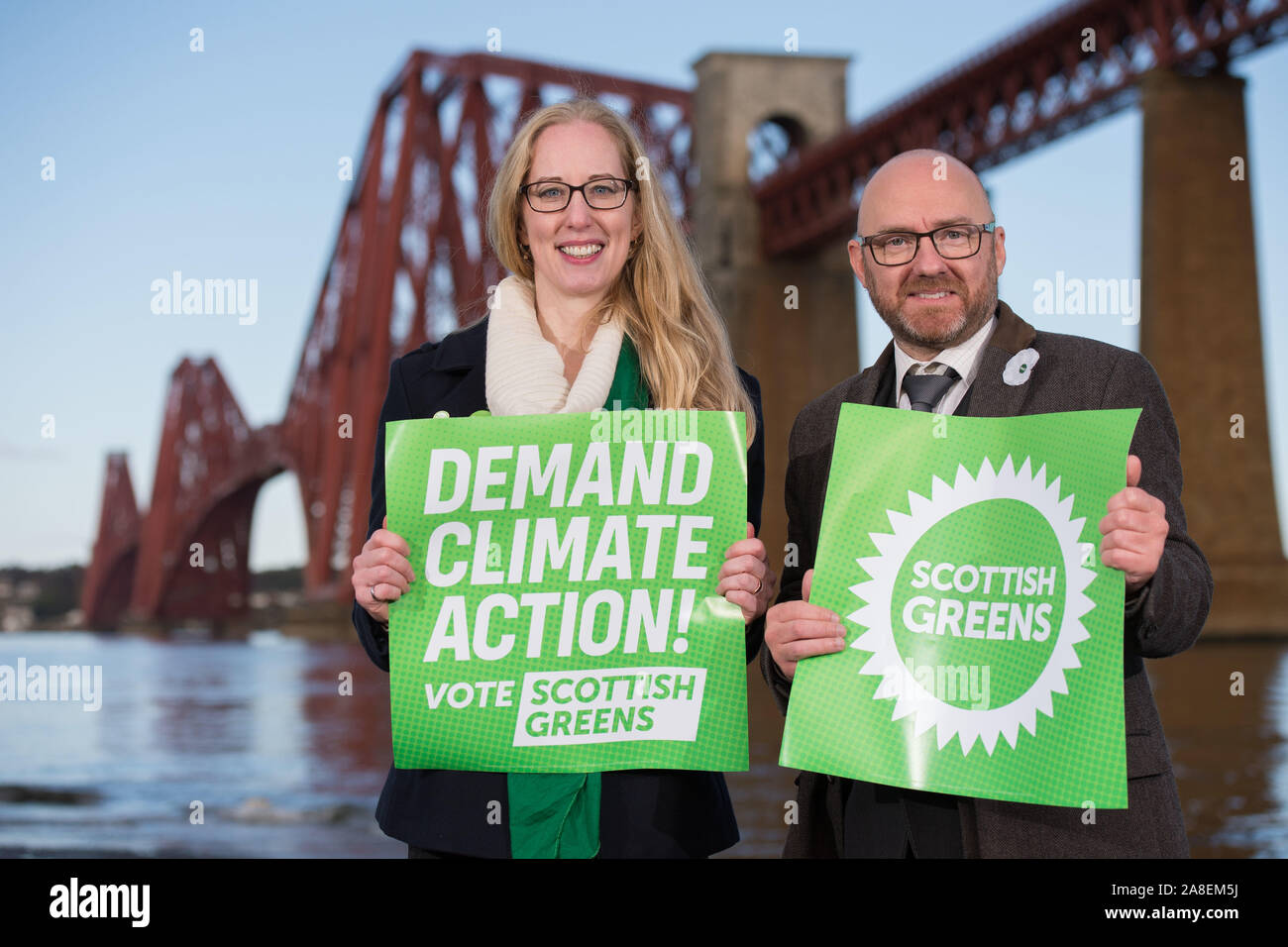 Edinburgh, UK. 8 November 2019. Pictured: (left - right|) Scottish ...