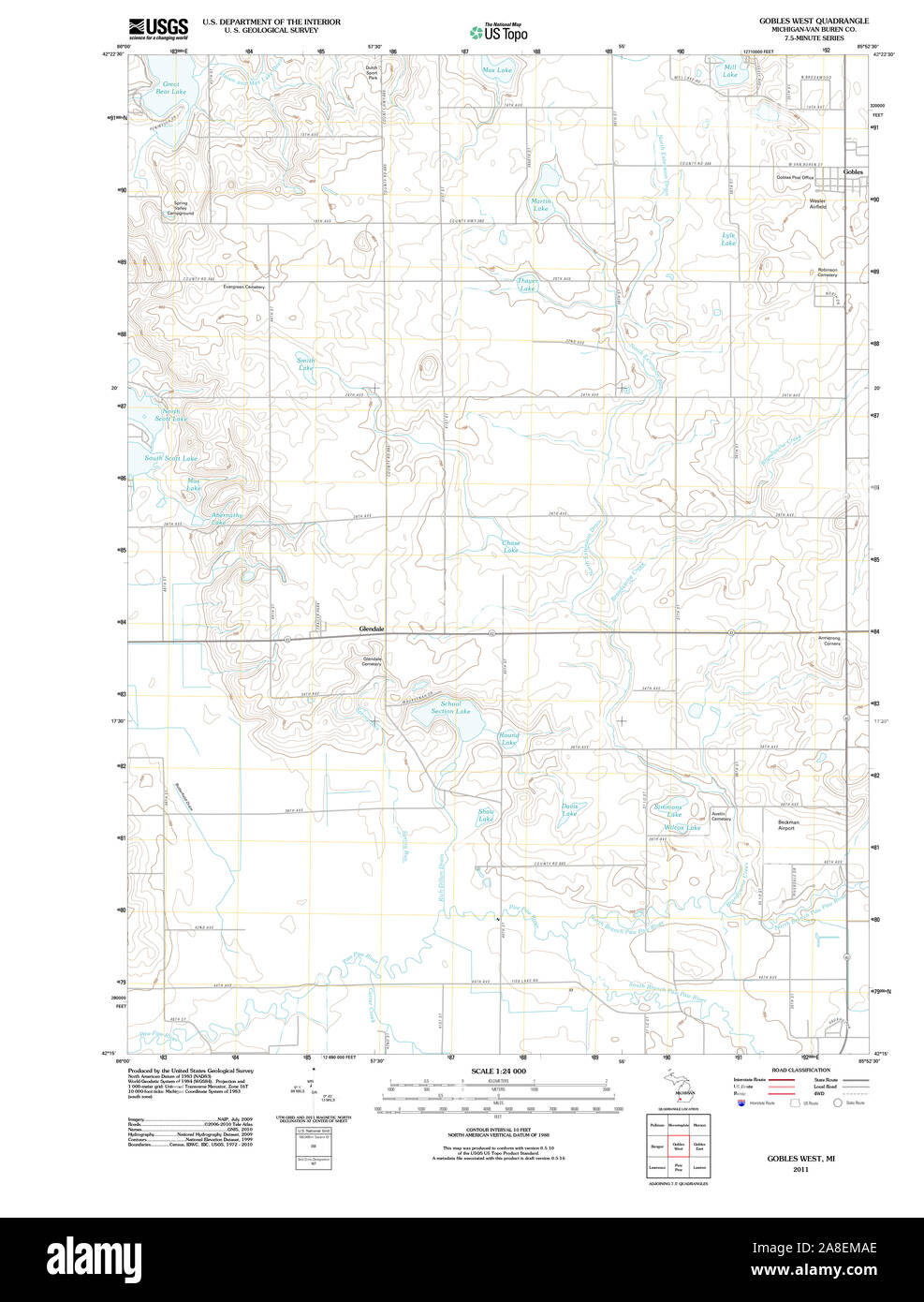 Gobles west hi-res stock photography and images - Alamy