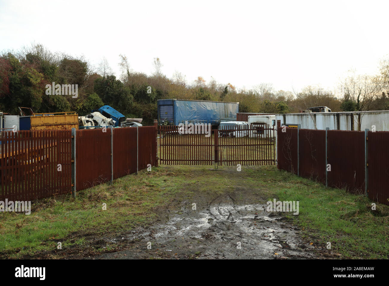 The location in Bellananagh, Ballinagh, Co. Cavan, Ireland, where ...