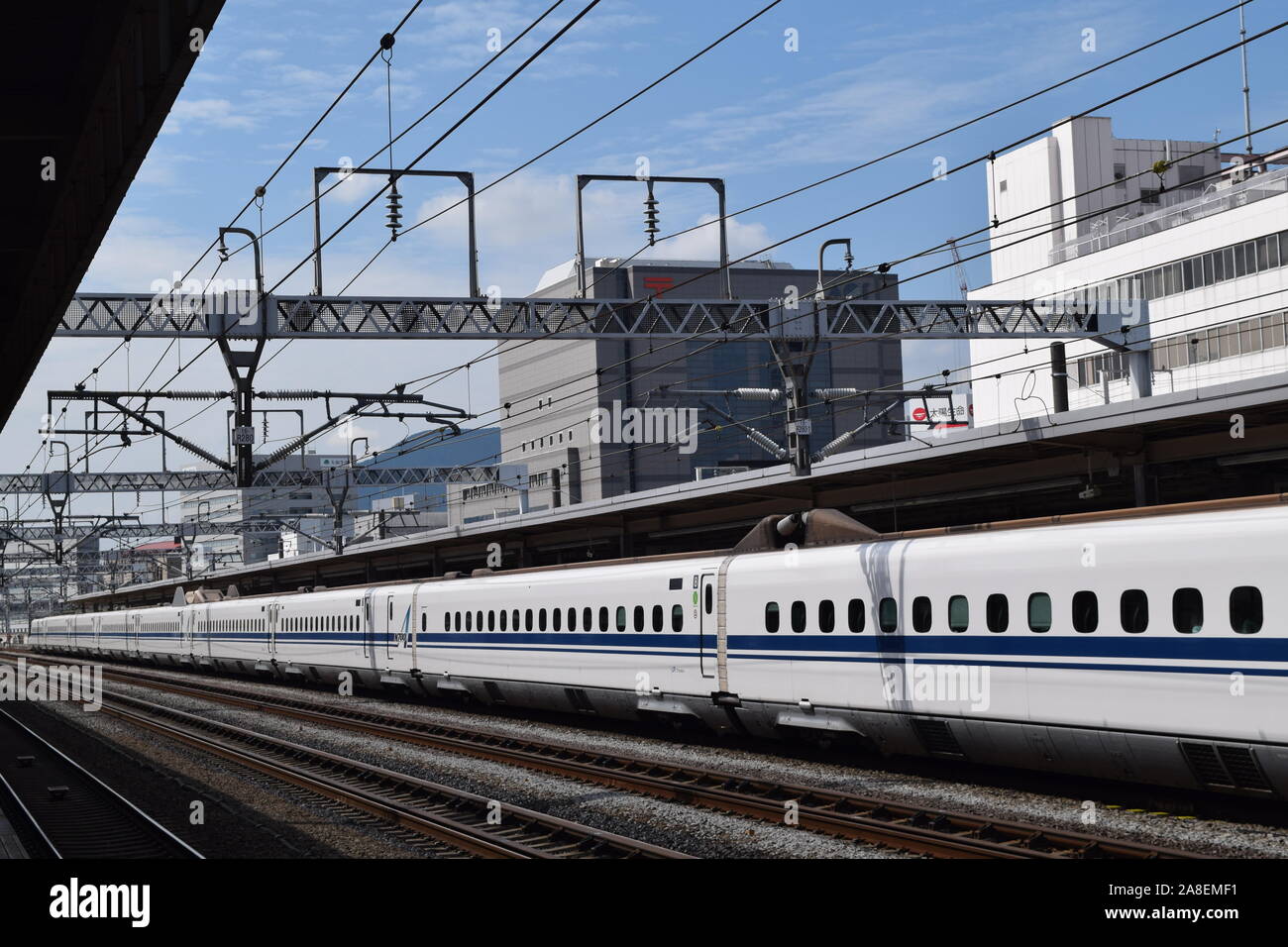 Japanese bullet train view hi-res stock photography and images - Alamy