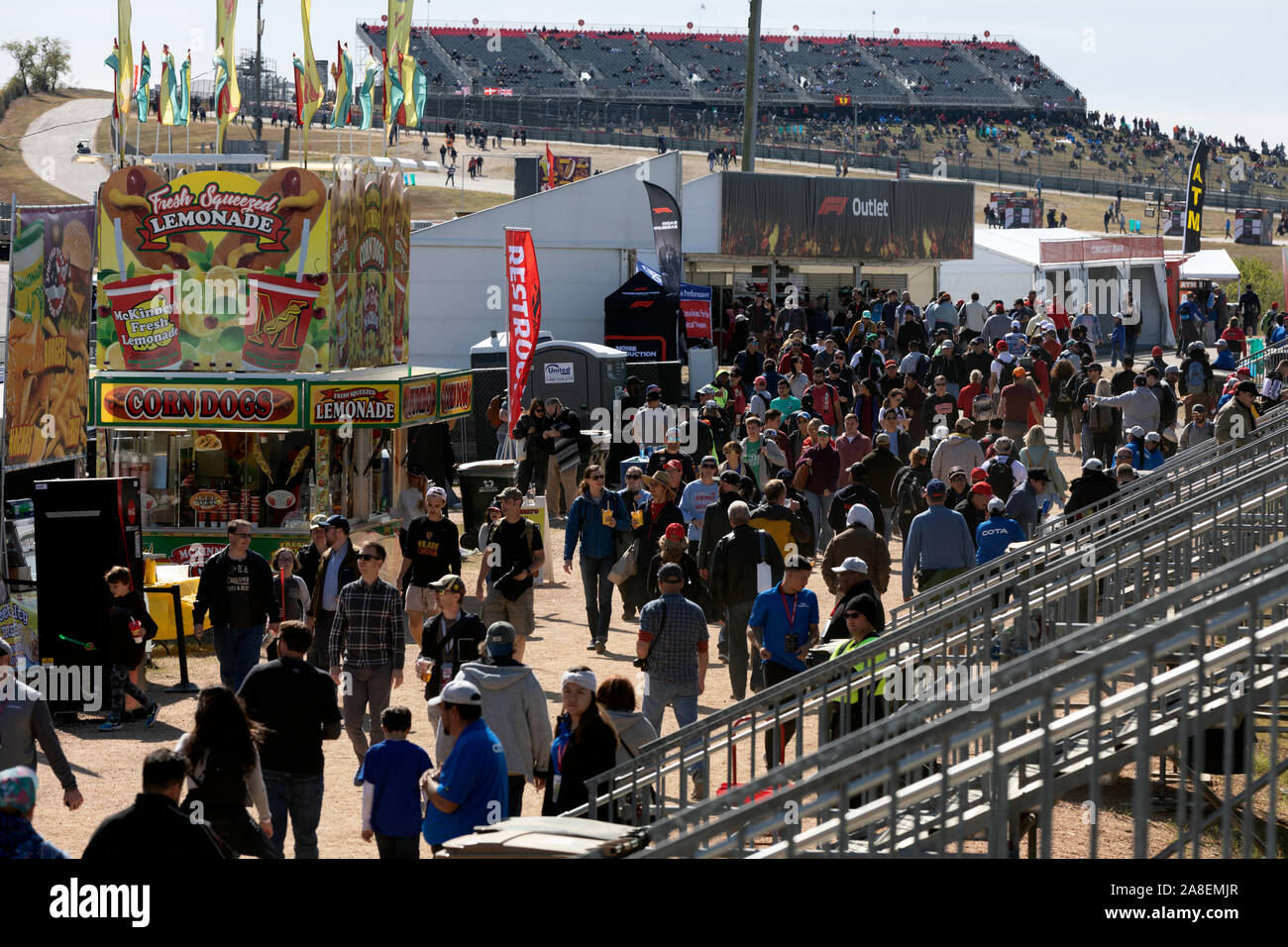 Formula One crowd, United States Grand Prix, Circuit of the Americas ...