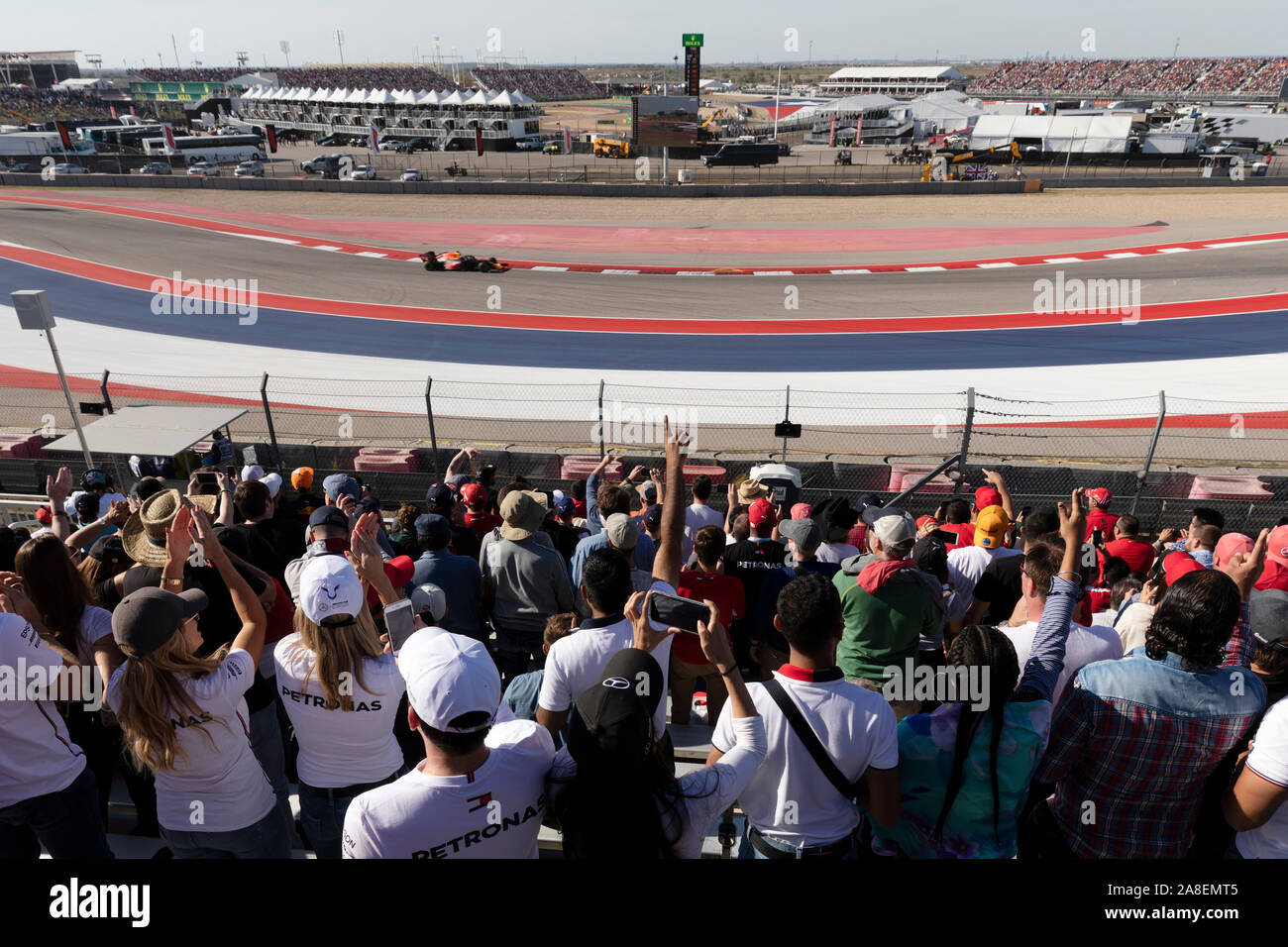 United States Grand Prix, crowd, Circuit of the Americas, Austin, Texas ...