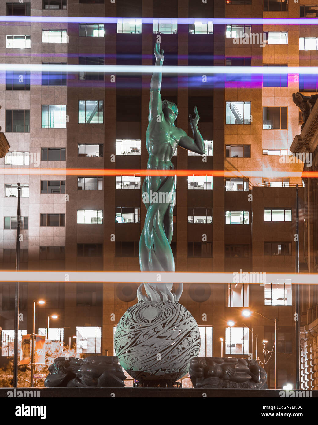 The Statue of Eternal Life in Cleveland Ohio Stock Photo - Alamy