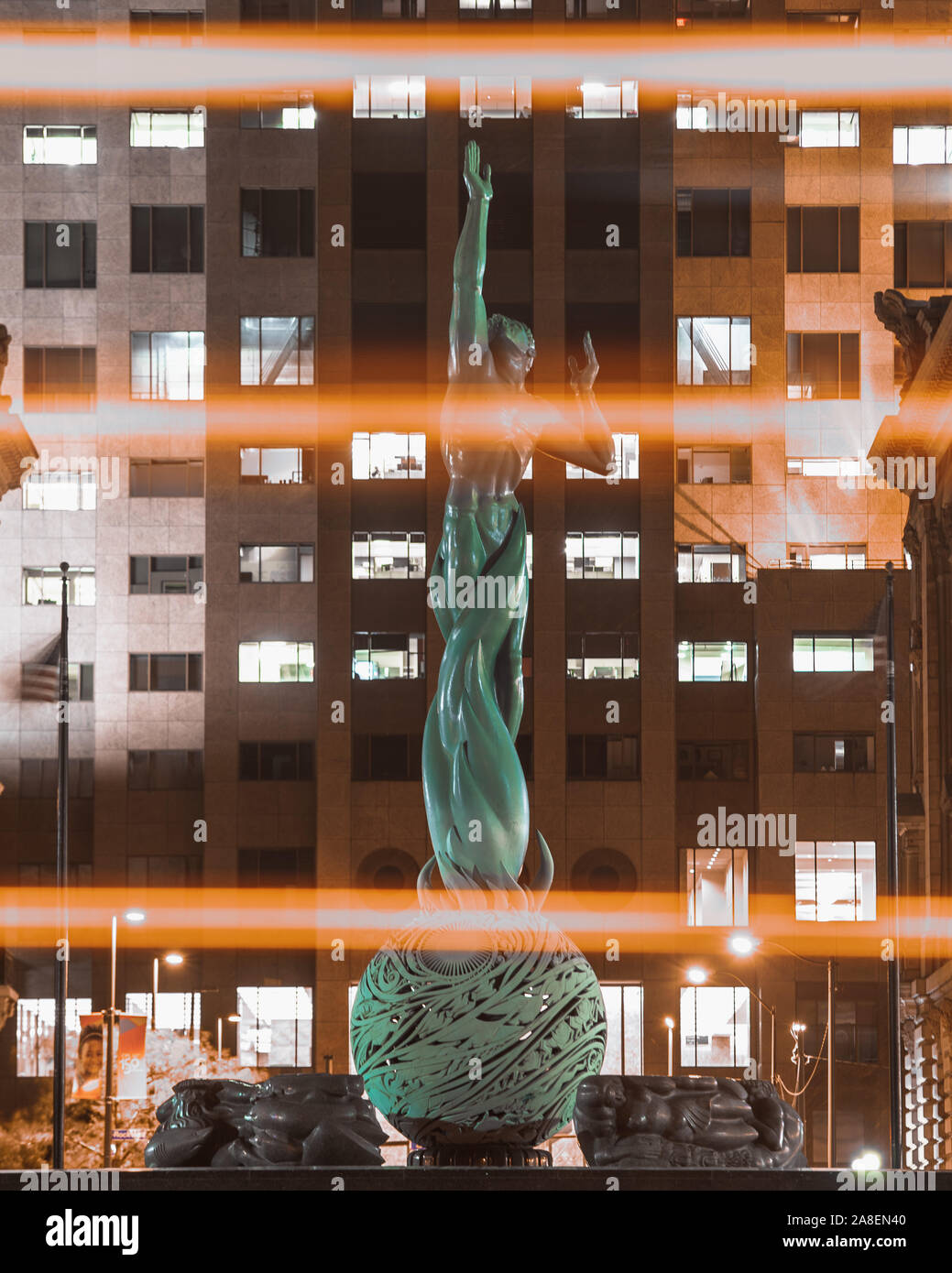 The Statue of Eternal Life in Cleveland Ohio Stock Photo - Alamy