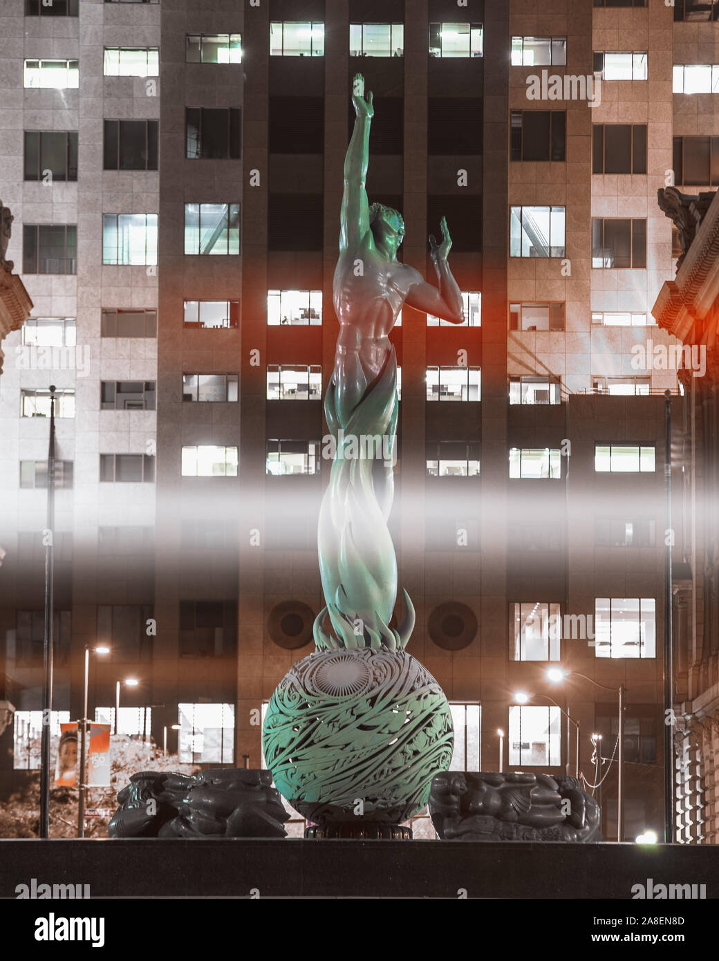 The Statue of Eternal Life in Cleveland Ohio Stock Photo - Alamy