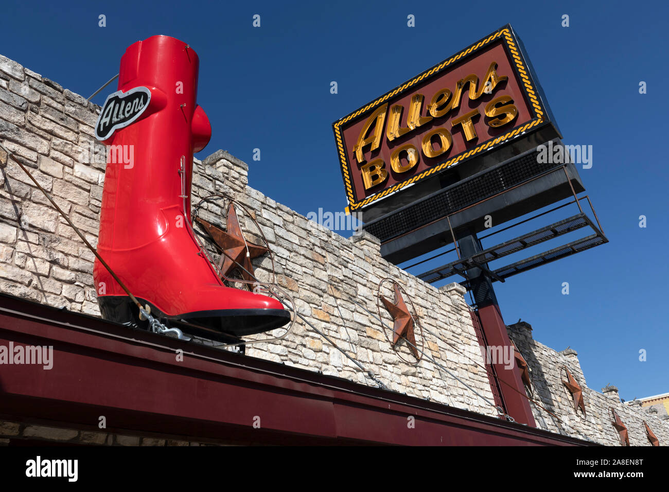 Austin allens boots hi-res stock photography and images - Alamy
