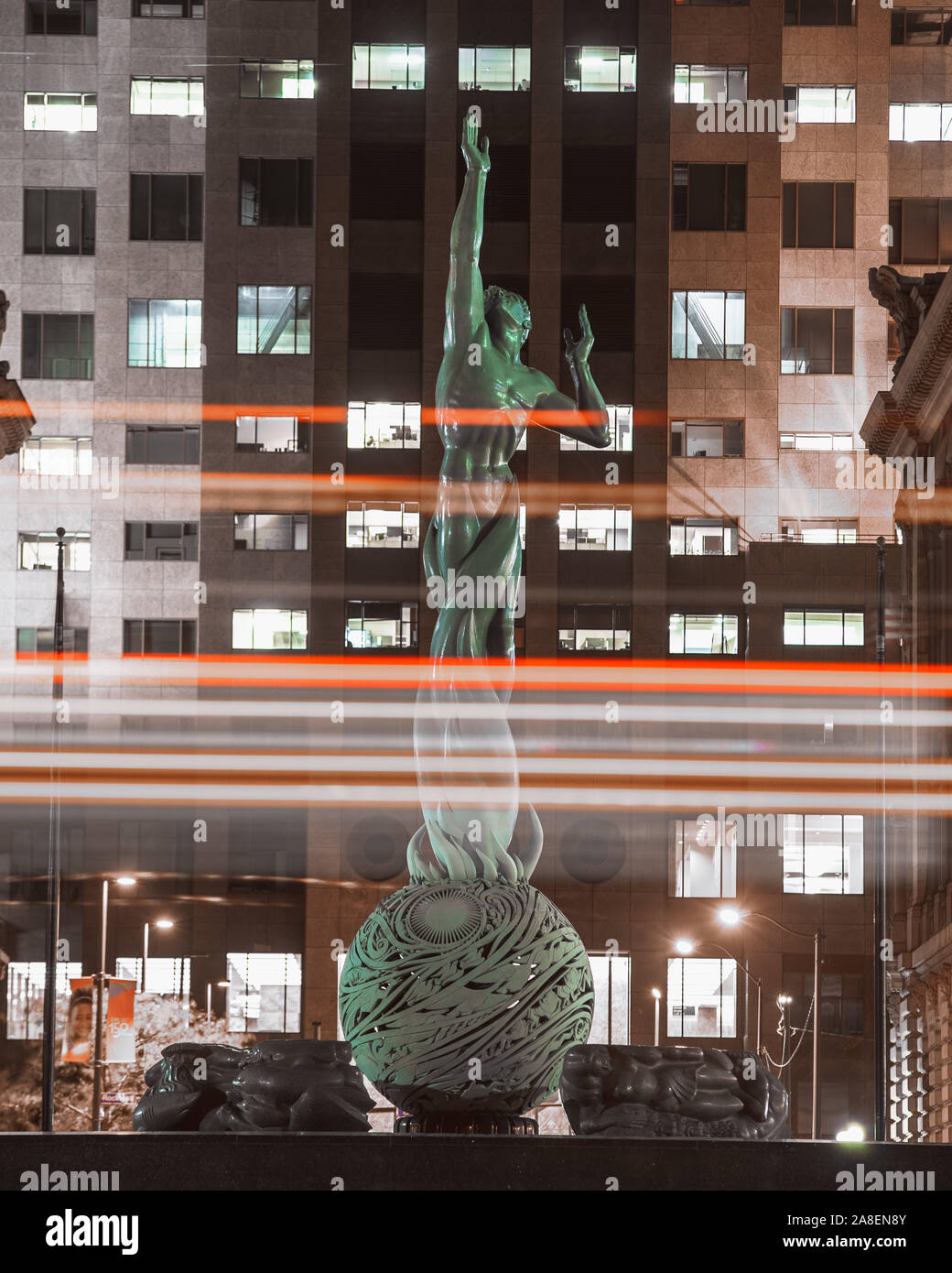 The Statue of Eternal Life in Cleveland Ohio Stock Photo - Alamy