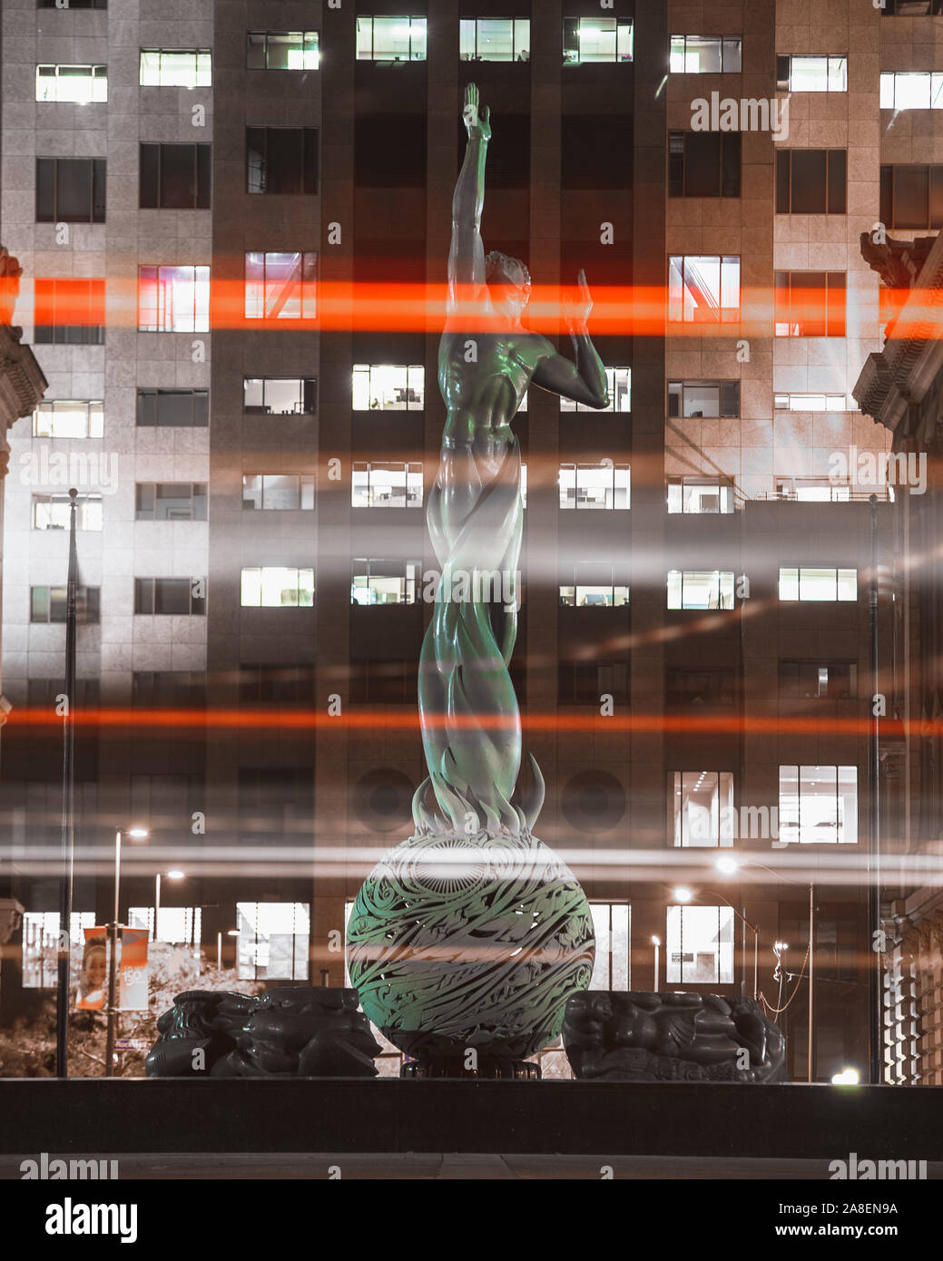 The Statue of Eternal Life in Cleveland Ohio Stock Photo - Alamy