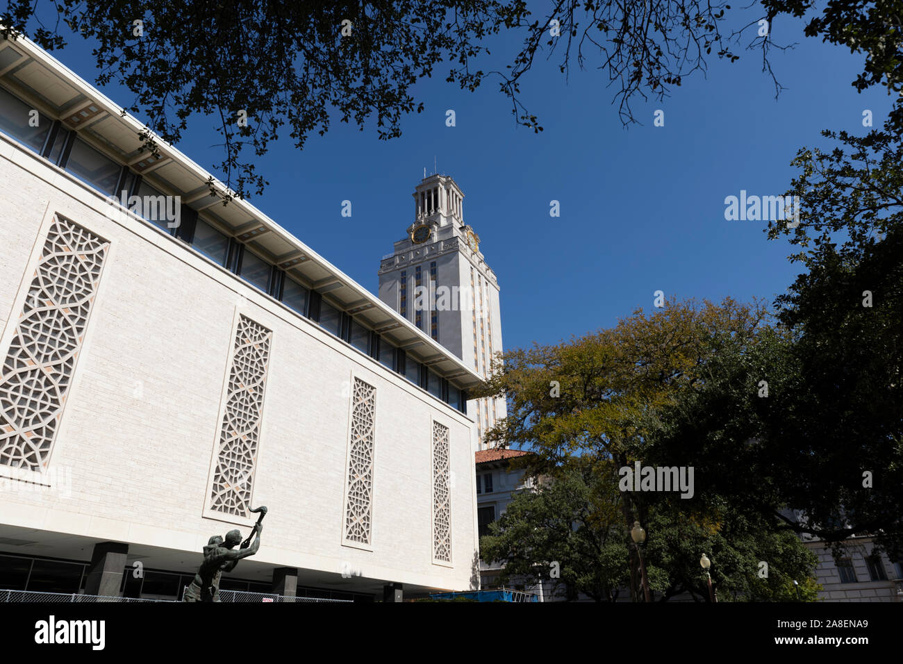 University of texas austin clock tower hi-res stock photography and ...