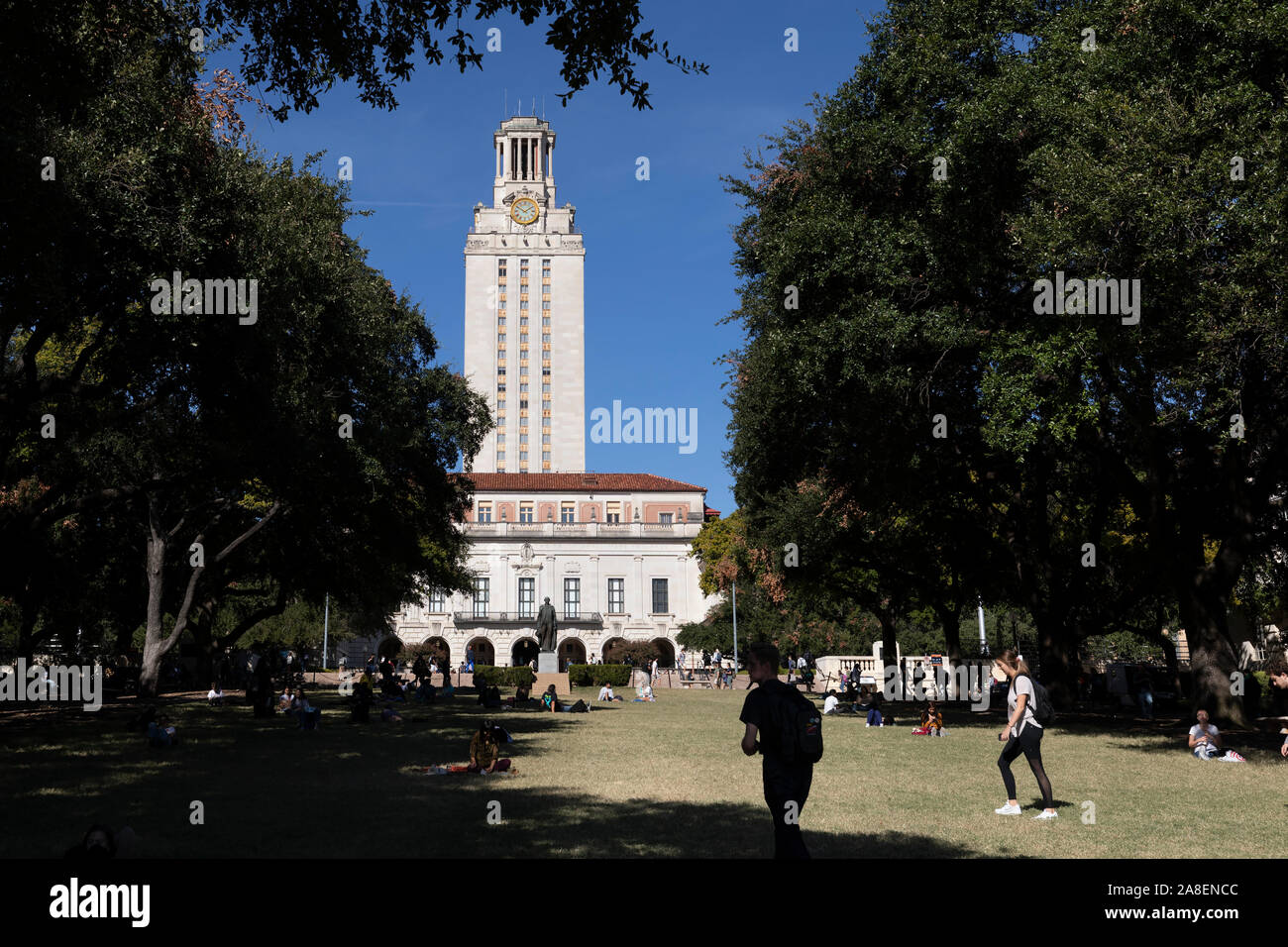University of texas austin clock tower hi-res stock photography and ...