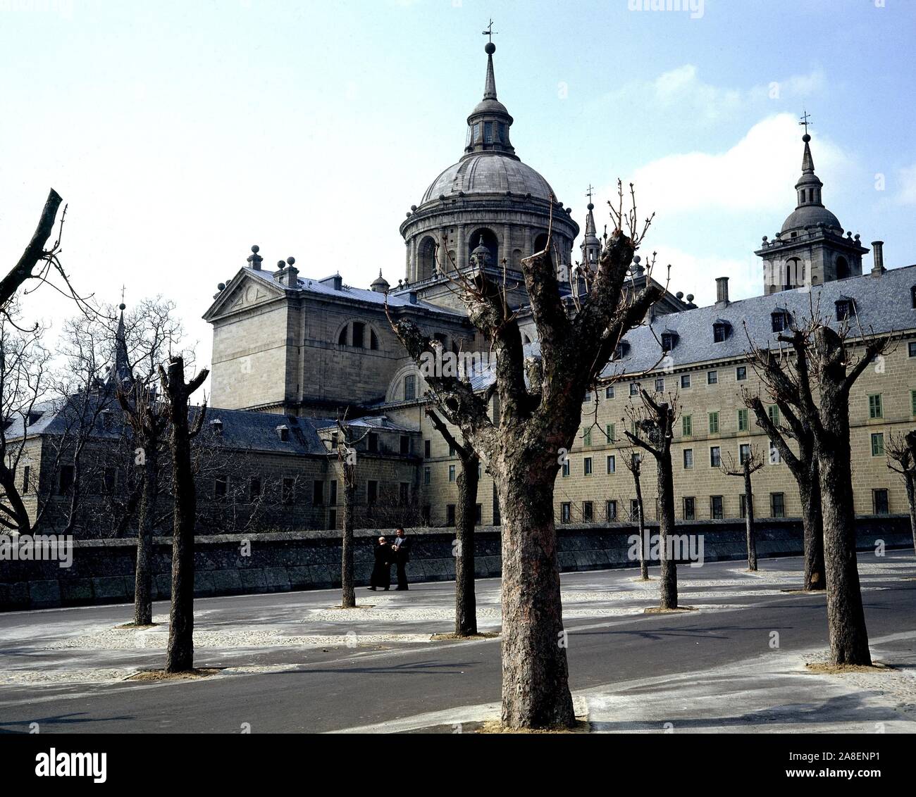 MONASTERIO - FACHADA SALIENTE. Author: JUAN DE HERRERA. Location ...