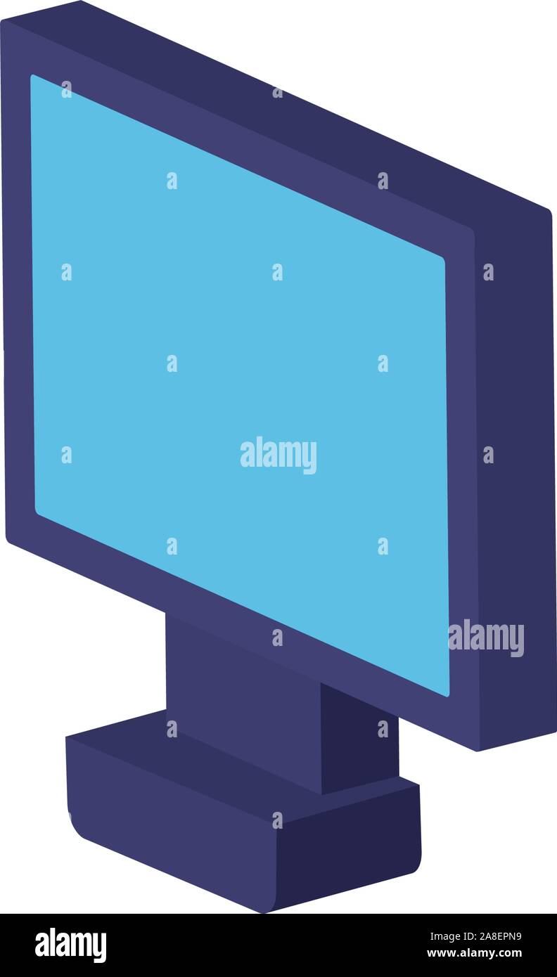 Isometric computer icon vector design Stock Vector Image & Art - Alamy