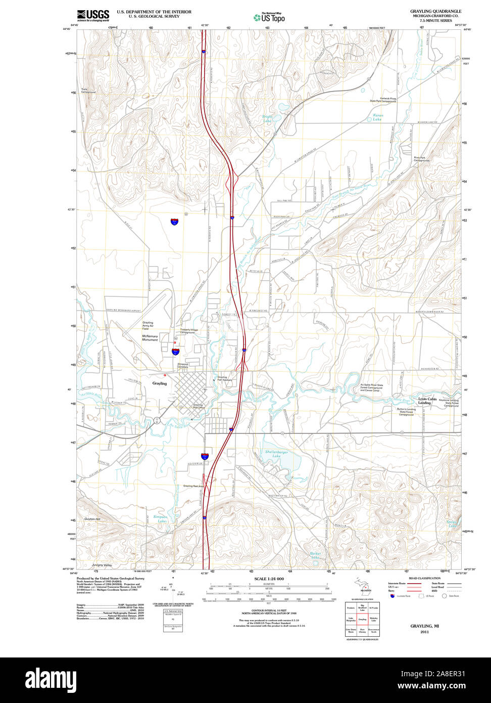 Michigan grayling Cut Out Stock Images & Pictures - Alamy