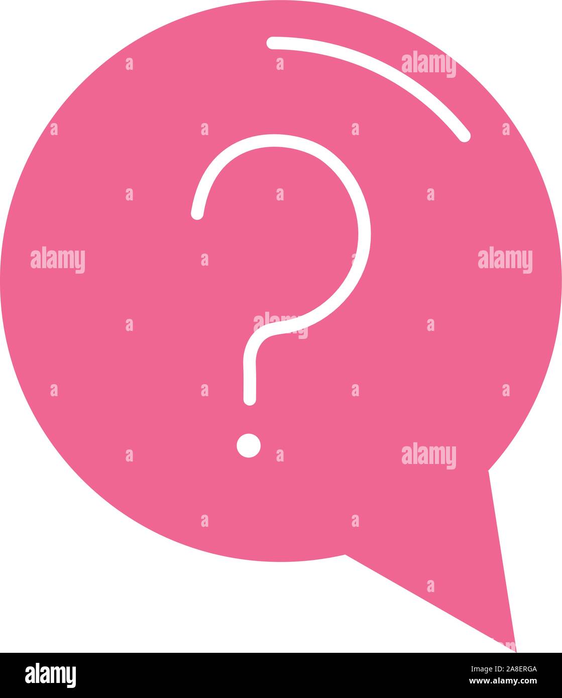 Isolated question mark icon vector design Stock Vector Image & Art - Alamy