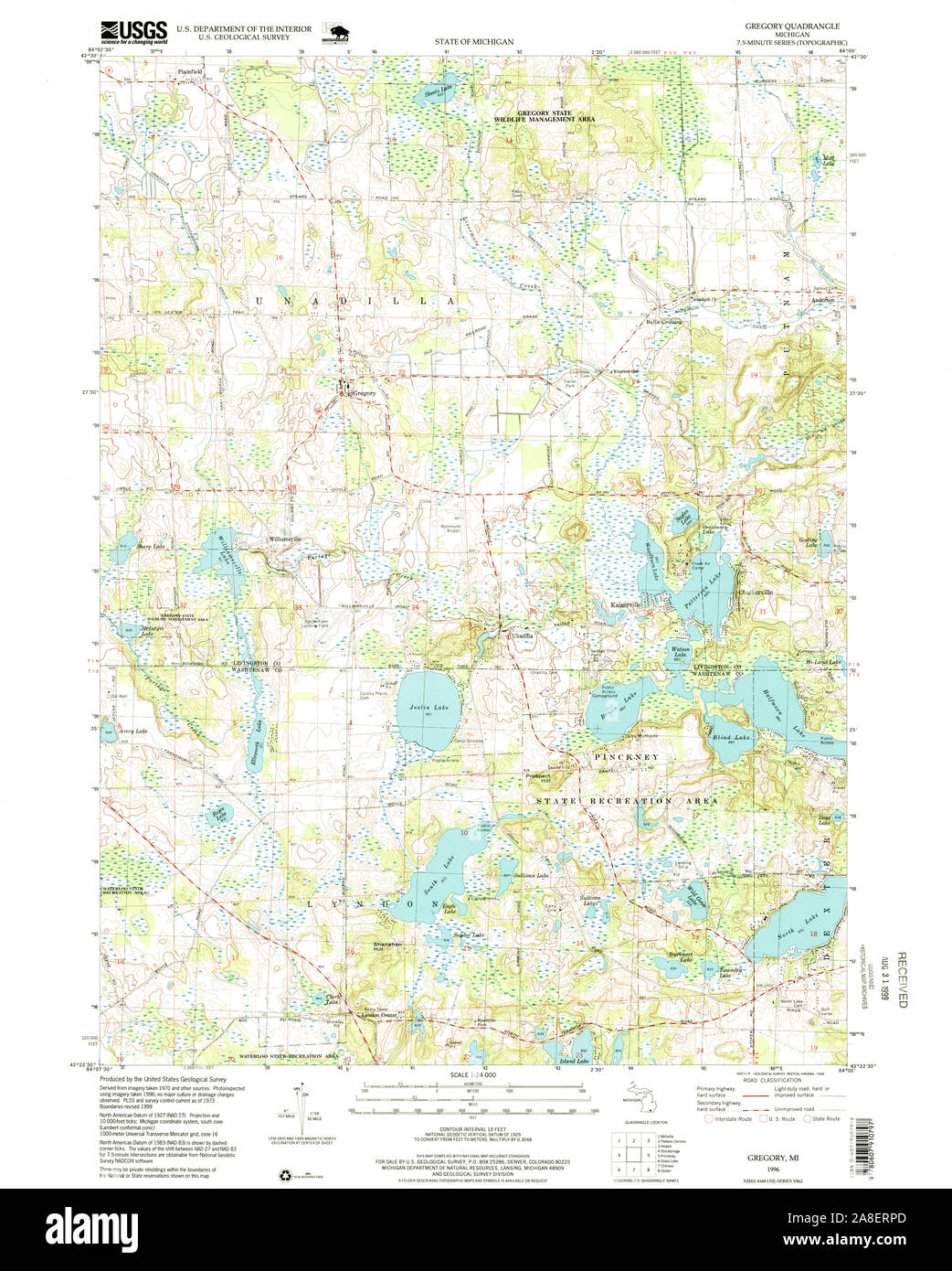 Map of gregory hi-res stock photography and images - Alamy