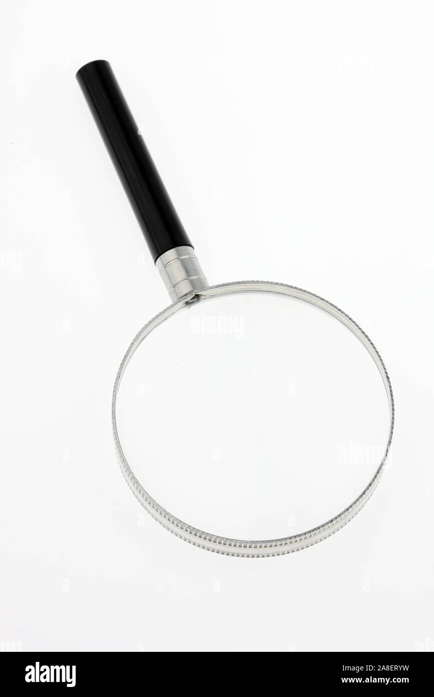 Lupe, Freisteller, Stilllife Stock Photo - Alamy