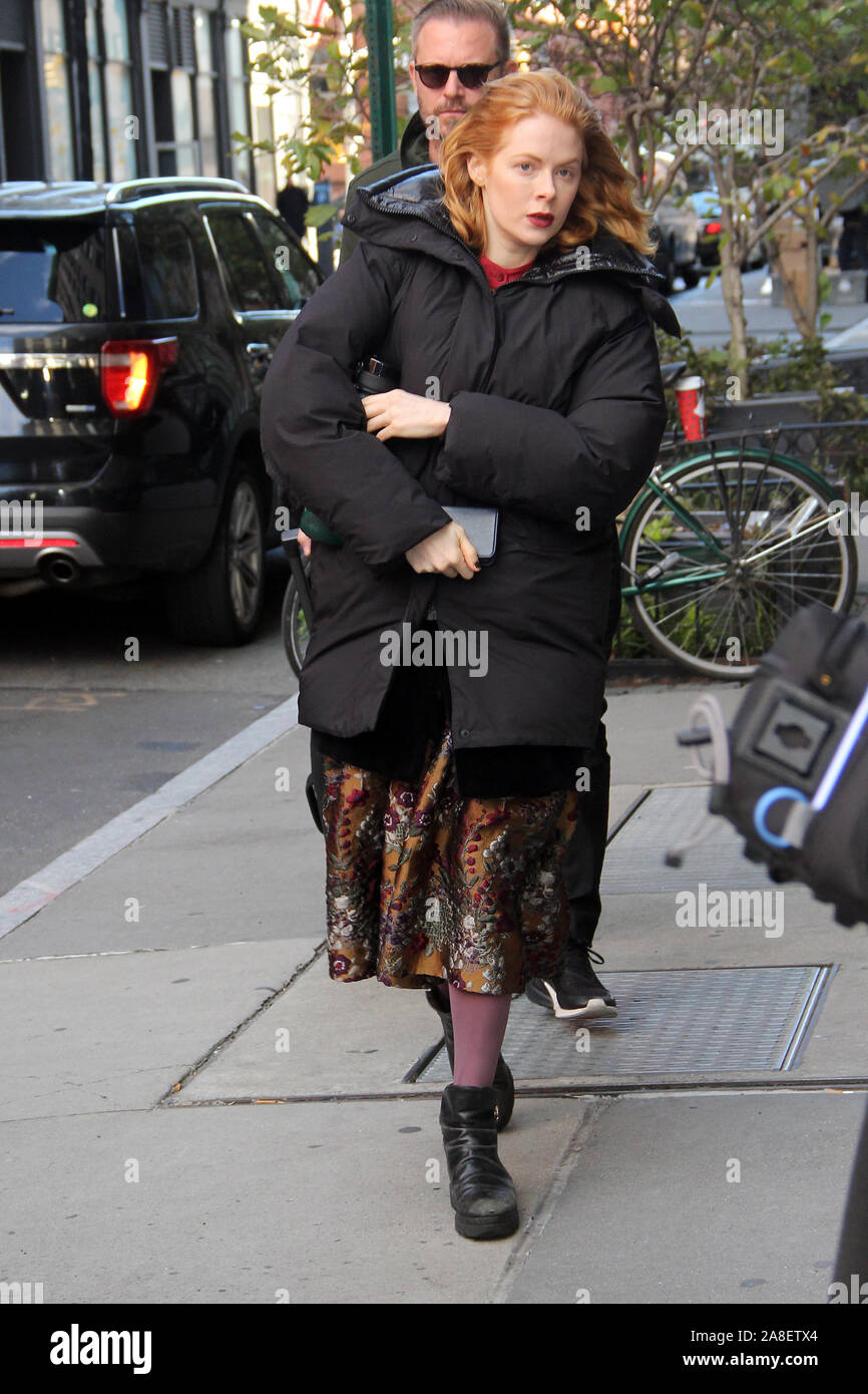 New York, NY, USA. 8th Nov, 2019. Emily Beecham at Build Series in New ...