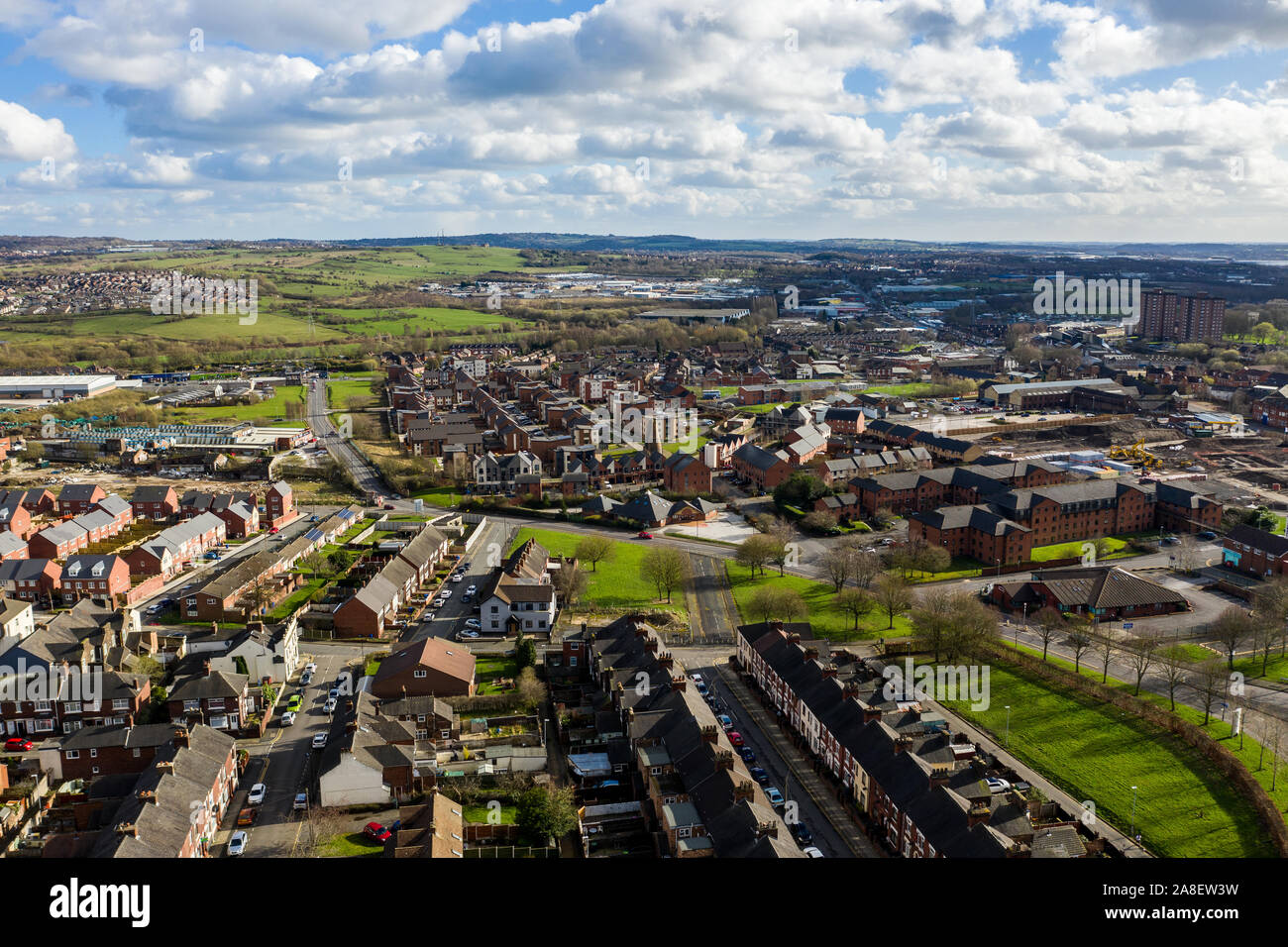 Stoke on trent aerial hi-res stock photography and images - Alamy