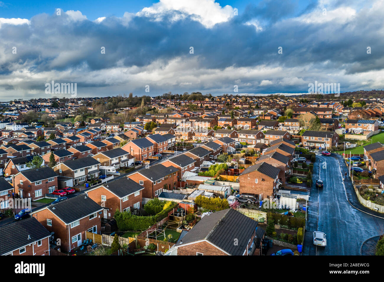 Stoke on trent aerial hi-res stock photography and images - Alamy