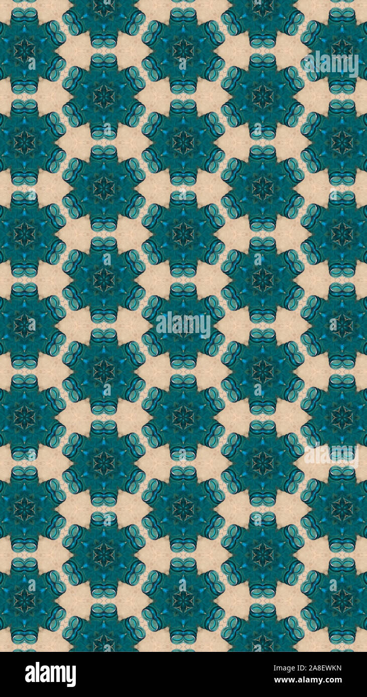 Seamless Pattern (Triangle shapes, White Star Light on Blue Textile ...