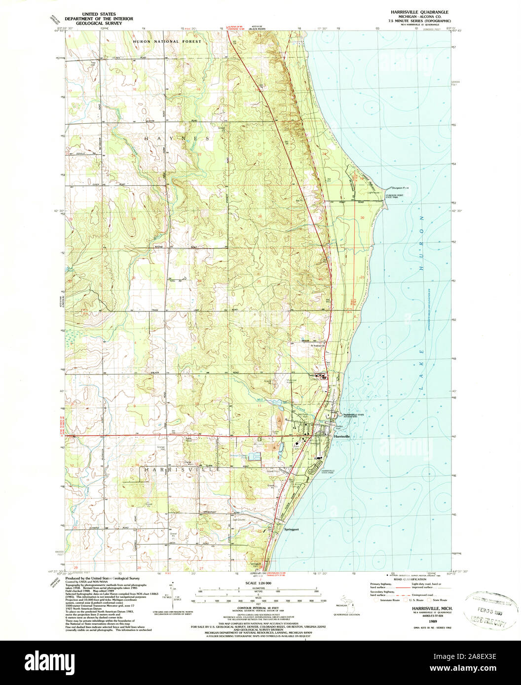 Map of harrisville hi-res stock photography and images - Alamy